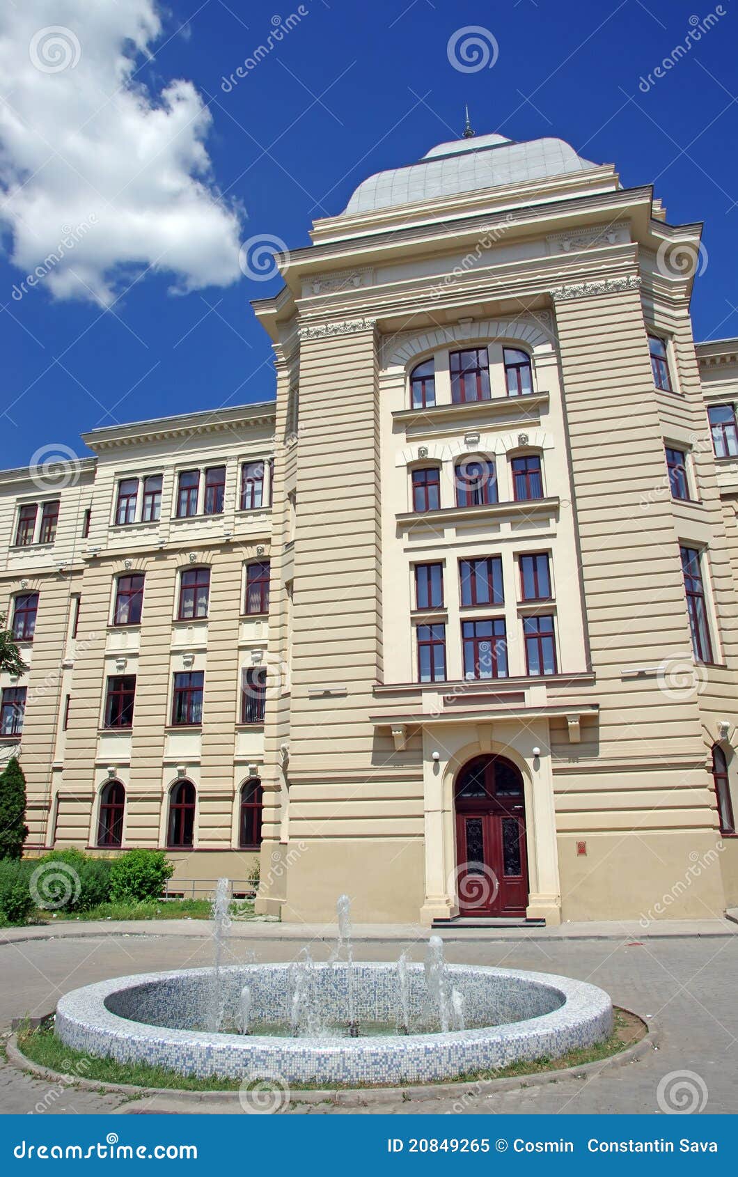 Iasi University stock image. Image of development, beautiful - 20849265