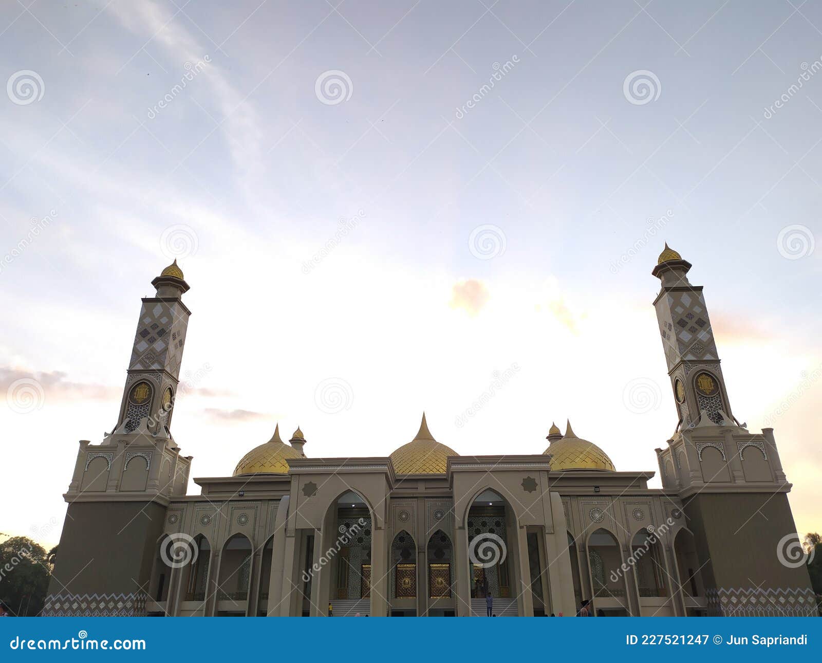 Ibadah masjid Allah stock image. Image of tower, church - 227521247