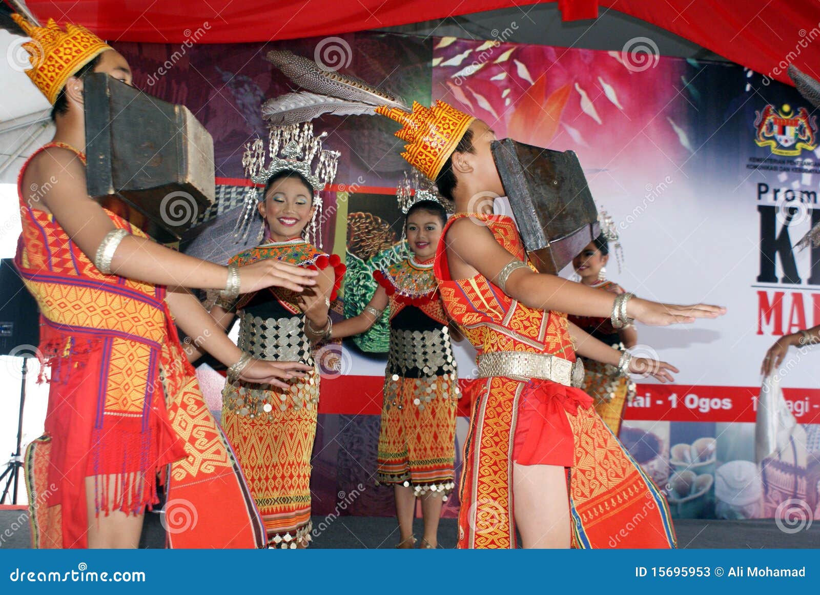 An iban dance editorial stock photo. Image of ethnic - 15695953