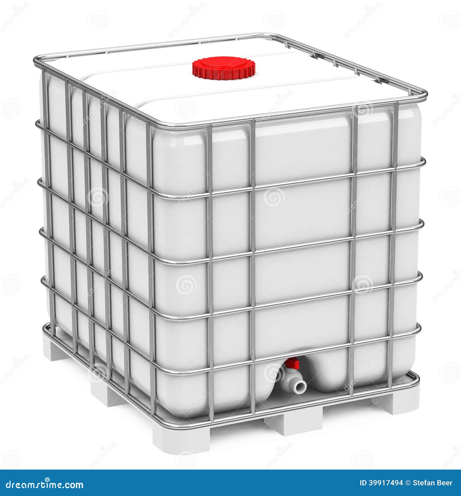 The ibc container stock illustration. Illustration of factory - 39917494