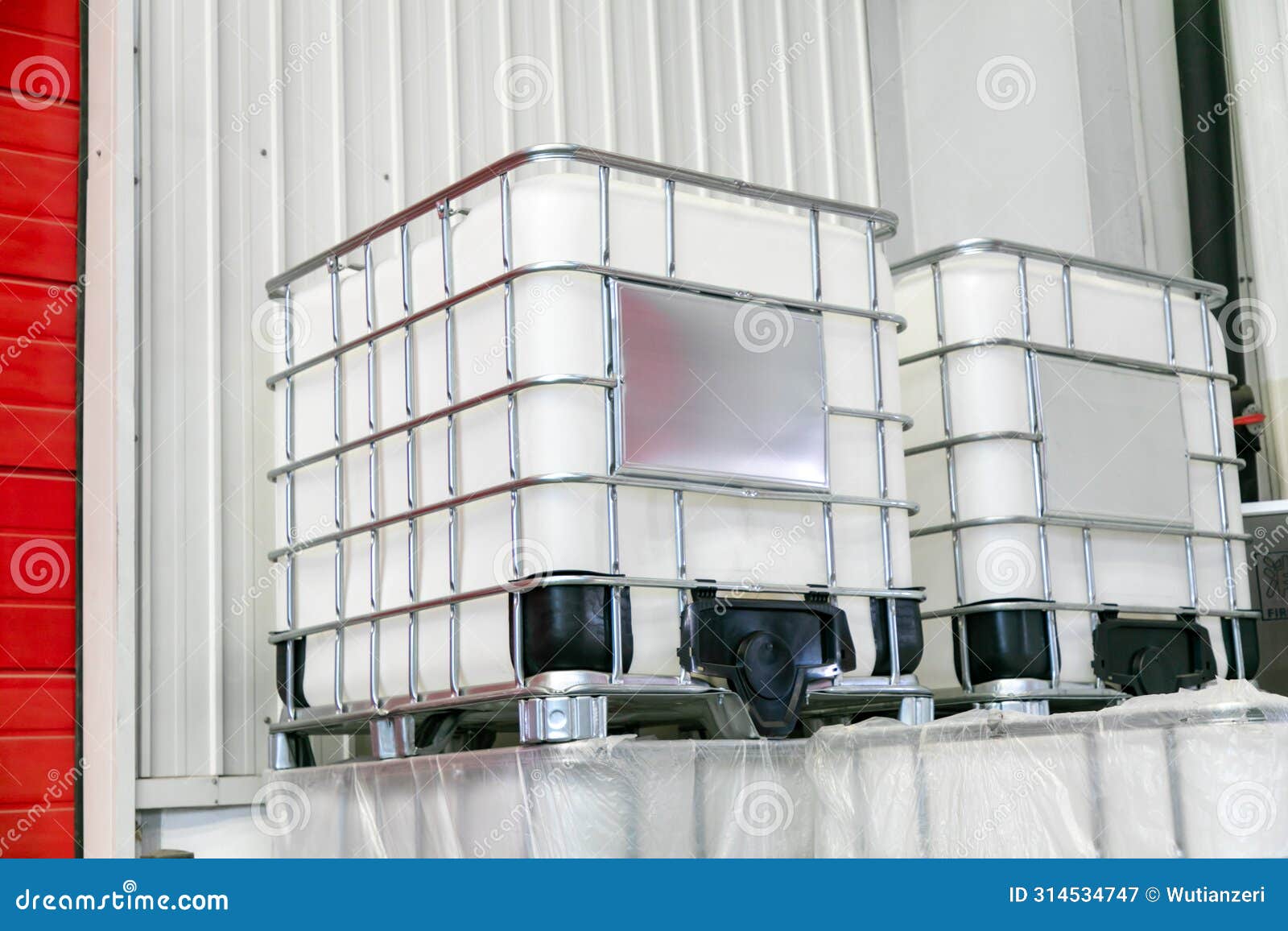 Ibc Container,Ibc-container in a Storage,Industrial Concept Stock Image ...