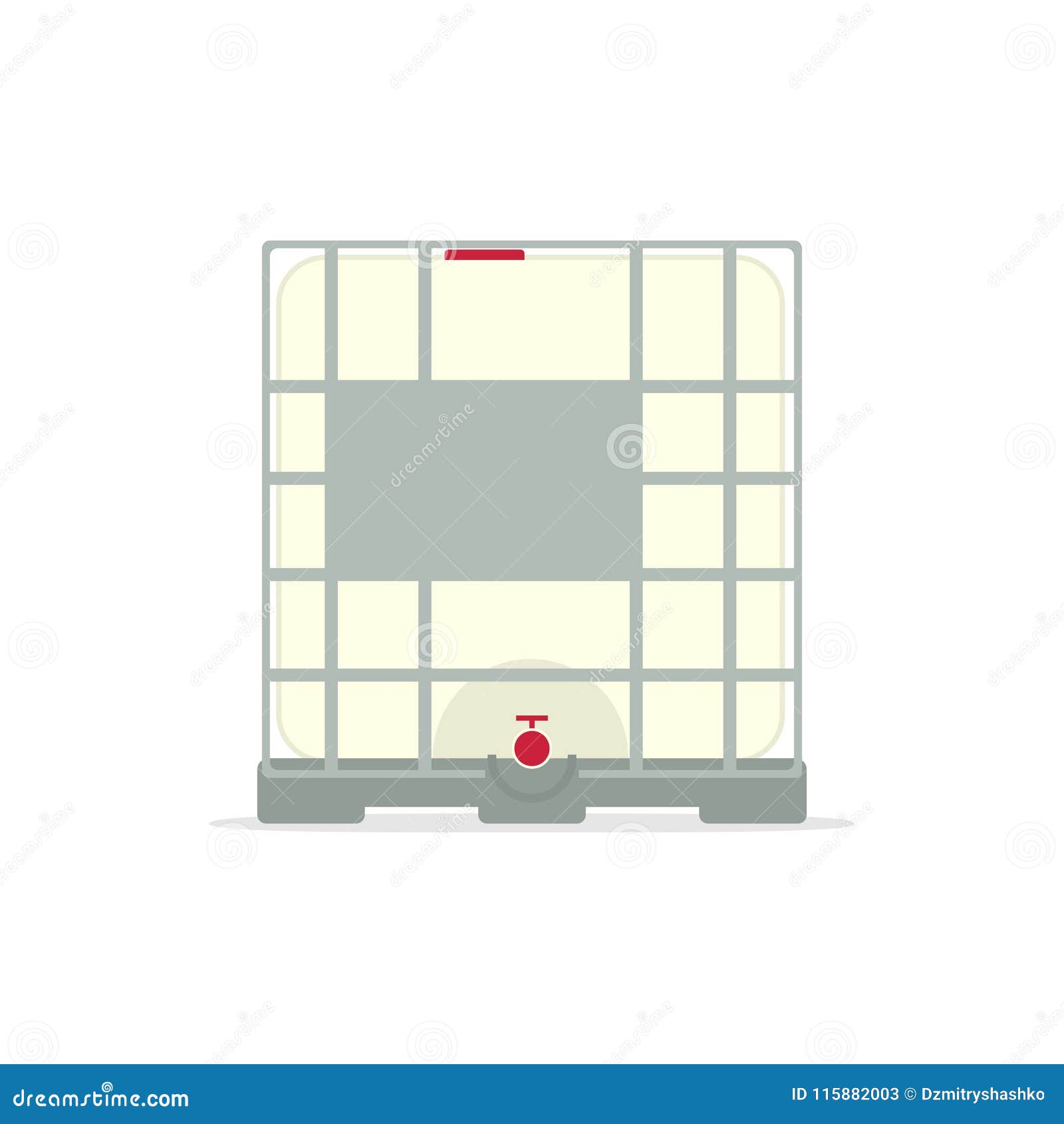 Ibc container icon stock vector. Illustration of cistern - 115882003