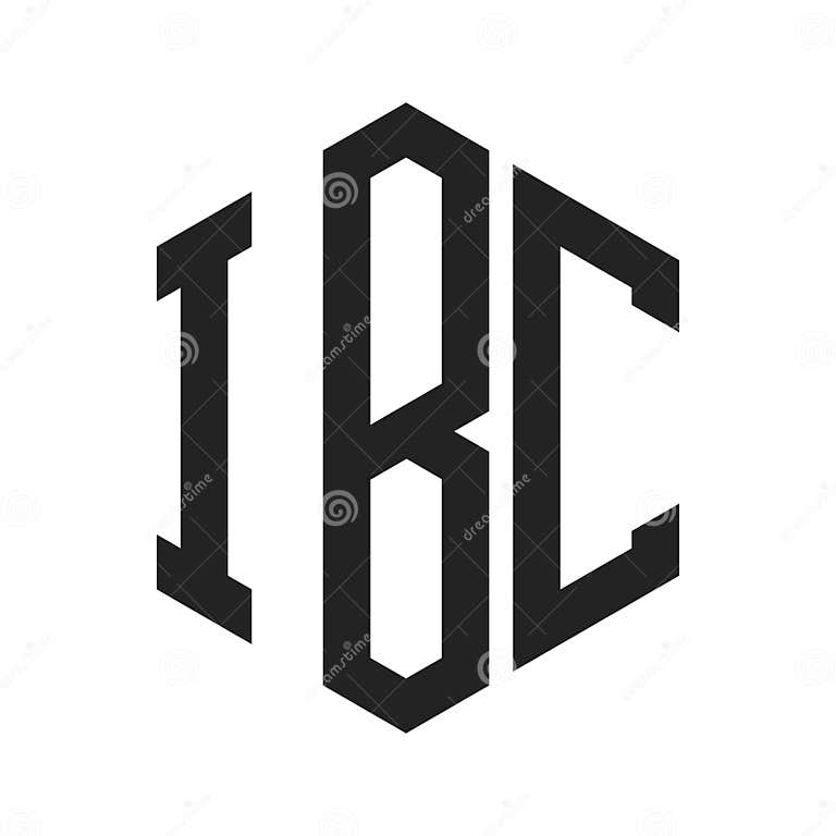 IBC Logo Design. Initial Letter IBC Monogram Logo Using Hexagon Shape ...