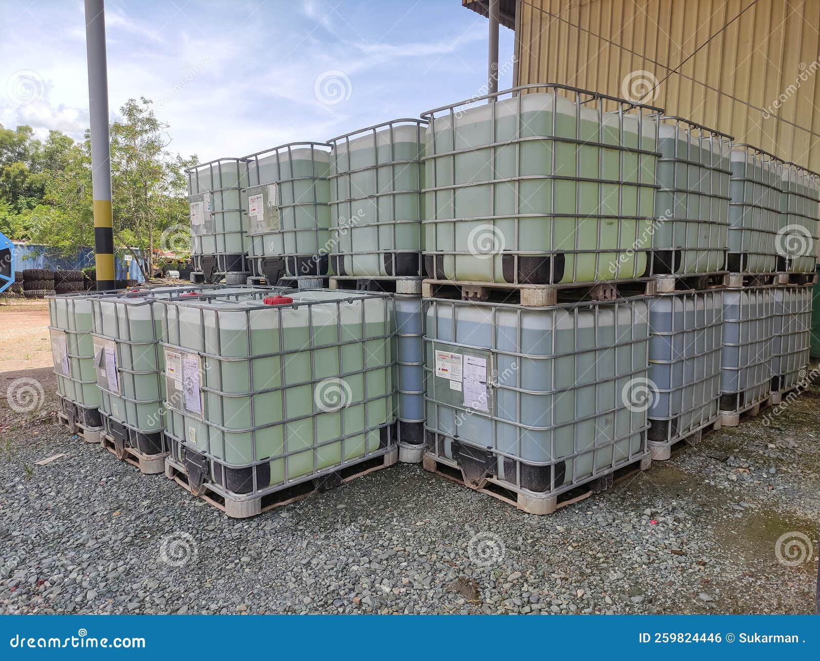 IBC Tank For Caustic Soda Liquid. Stock Photo | CartoonDealer.com ... IBC Tank For Caustic Soda Liquid. Stock Photo | CartoonDealer.com ...
