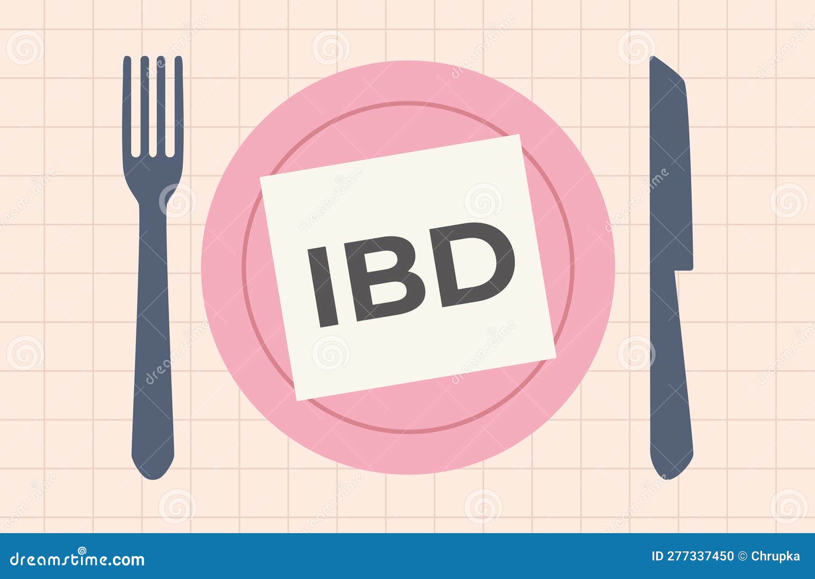 IBD (Inflammatory Bowel Disease) Written on the Sheet of Paper on ...