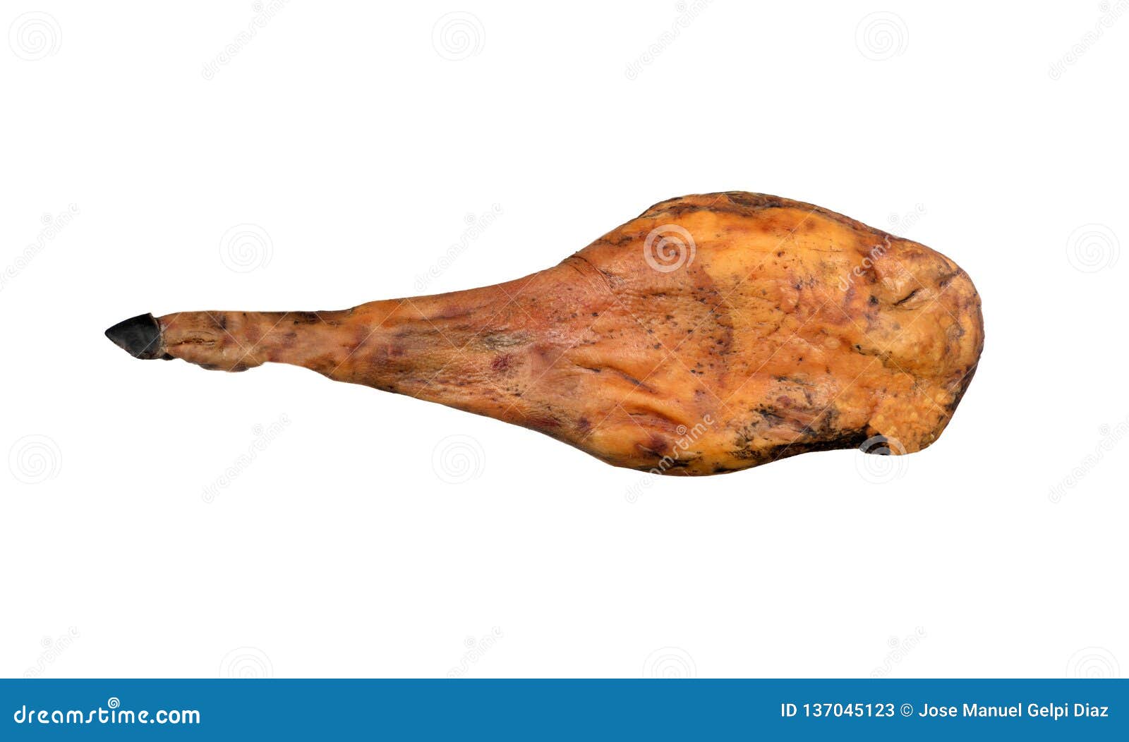 Iberian Ham Leg stock image. Image of iberico, closeup - 137045123