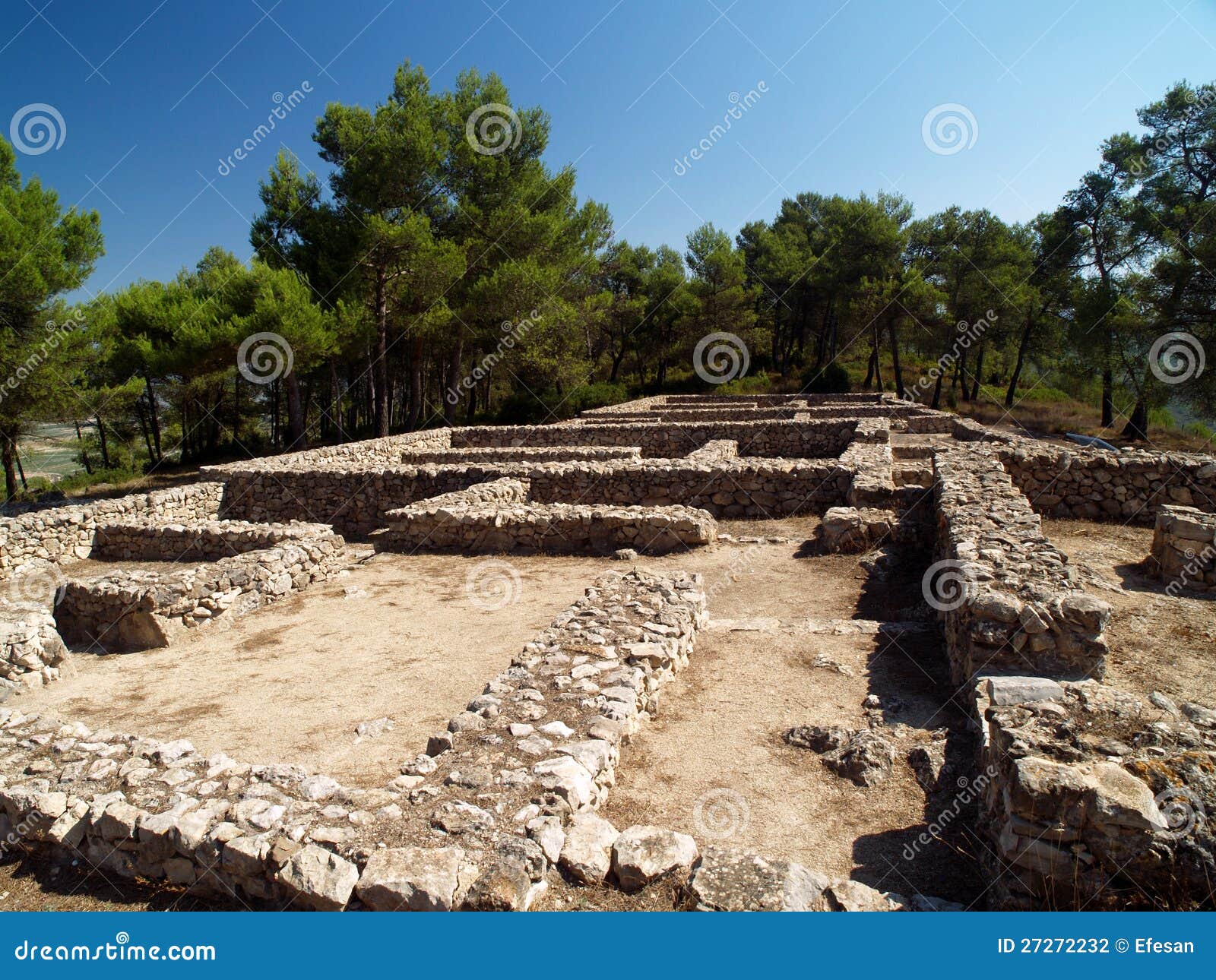 Iberic ruins stock photo. Image of ancient, stone, civilation - 27272232