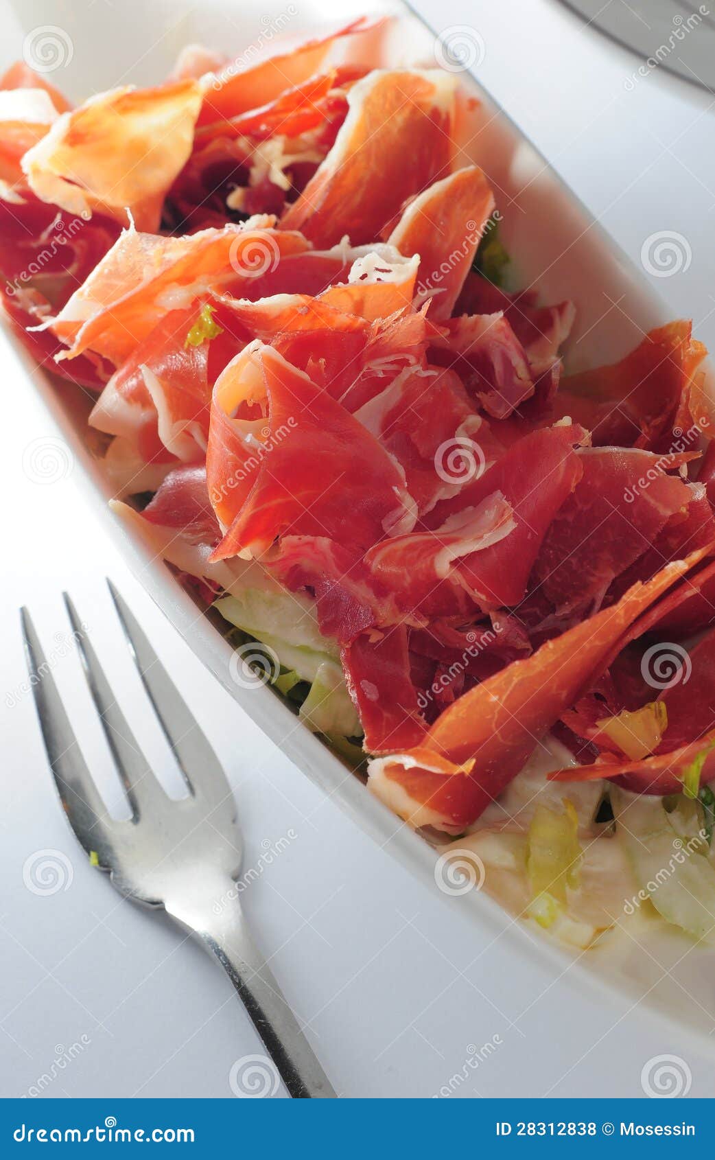 Iberico ham stock photo. Image of starter, iberico, style - 28312838