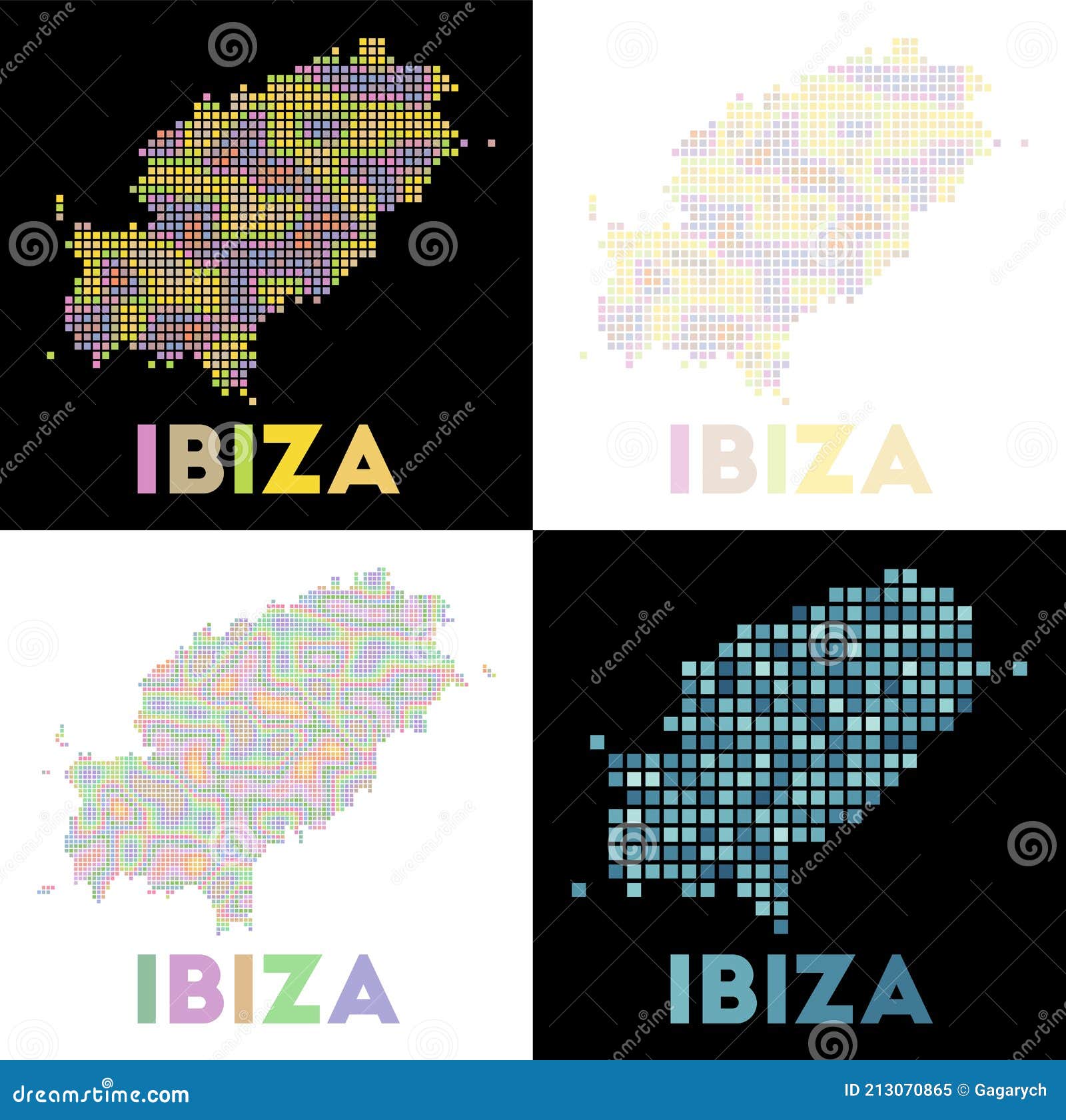 Ibiza map. stock vector. Illustration of planet, abstract - 213070865