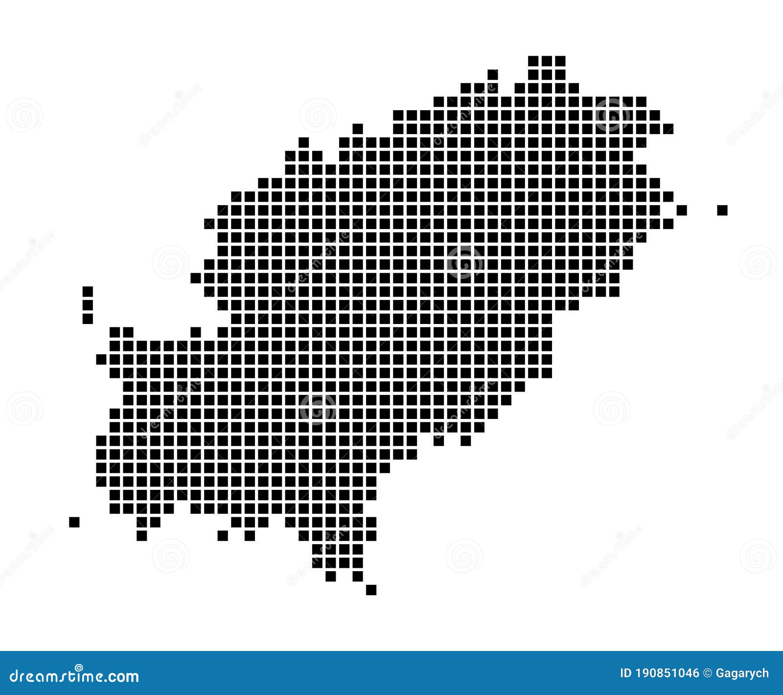 Ibiza map. stock vector. Illustration of ocean, country - 190851046