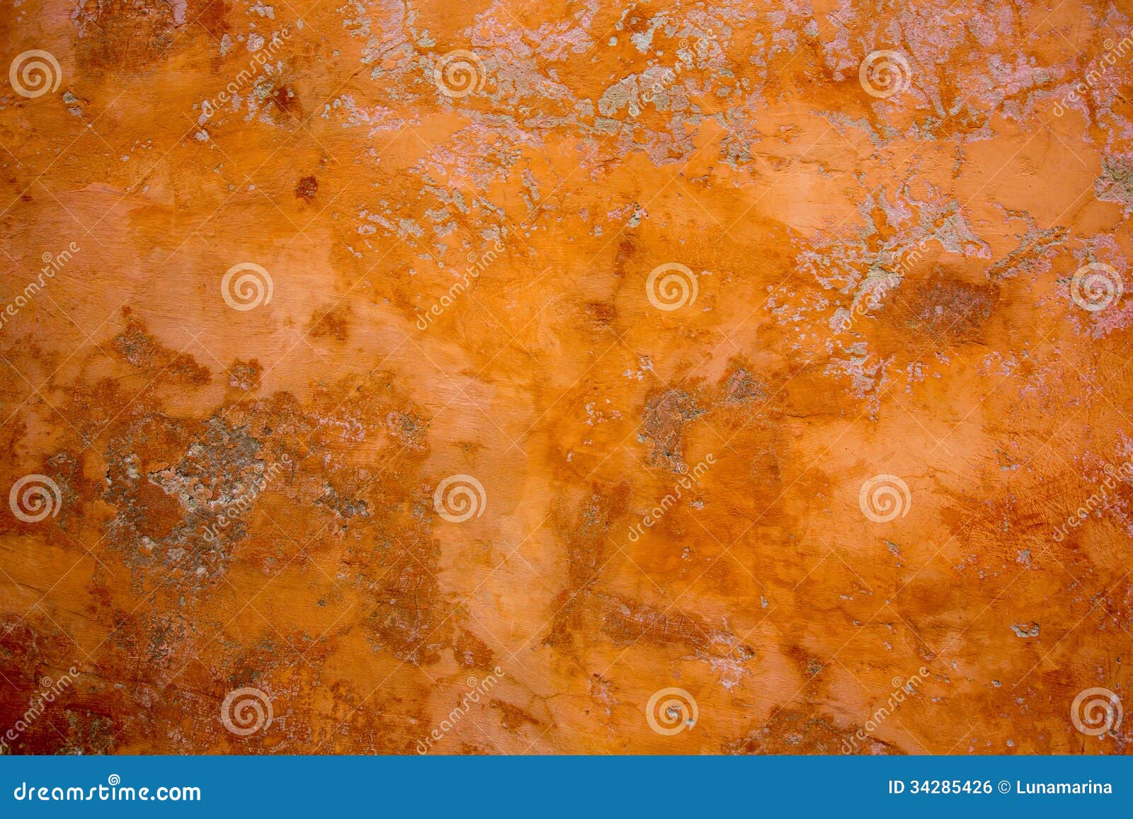 Ibiza Mediterranean Wall Textures in Orange Concrete Stock Photo ...
