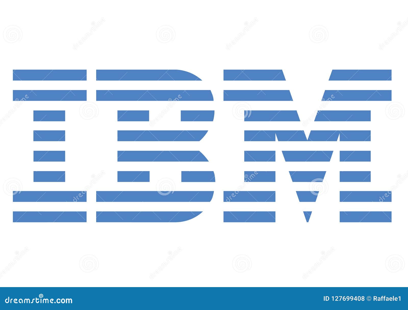 IBM Logo editorial stock photo. Illustration of screen - 127699408