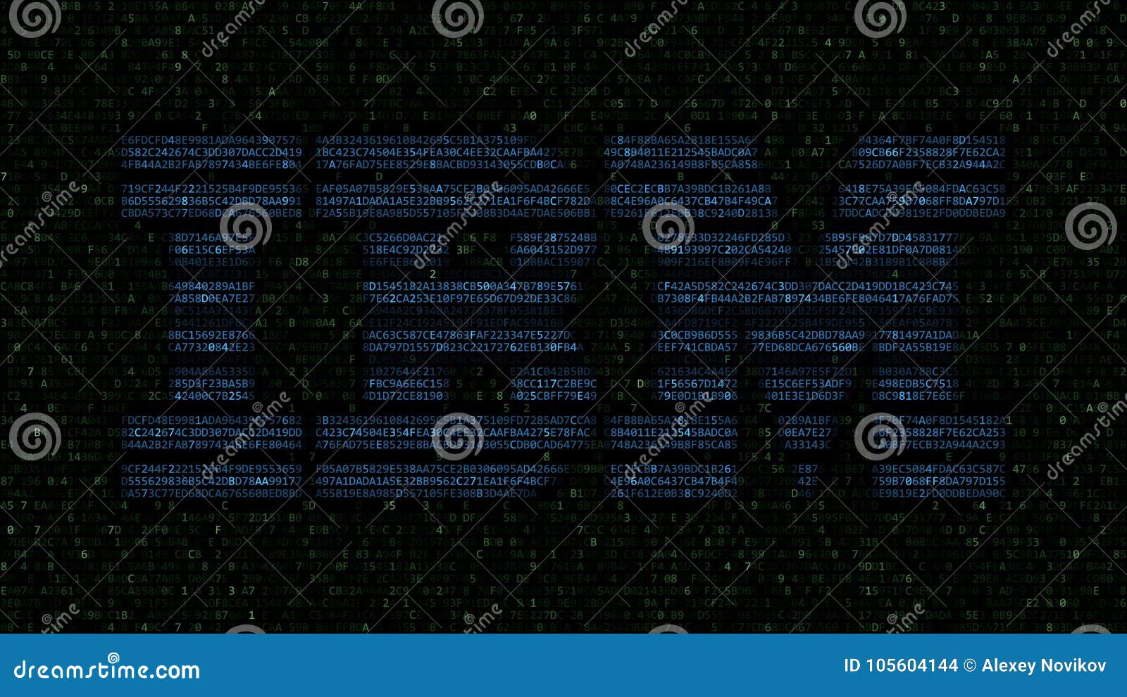 IBM Logo Made of Hexadecimal Symbols on Computer Screen. Editorial 3D Rendering Editorial Stock ...