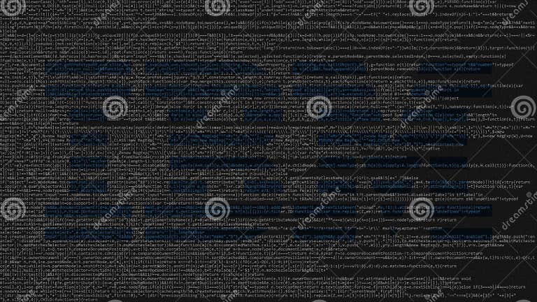 IBM Logo Made of Source Code on Computer Screen. Editorial 3D Rendering Editorial Stock Image ...