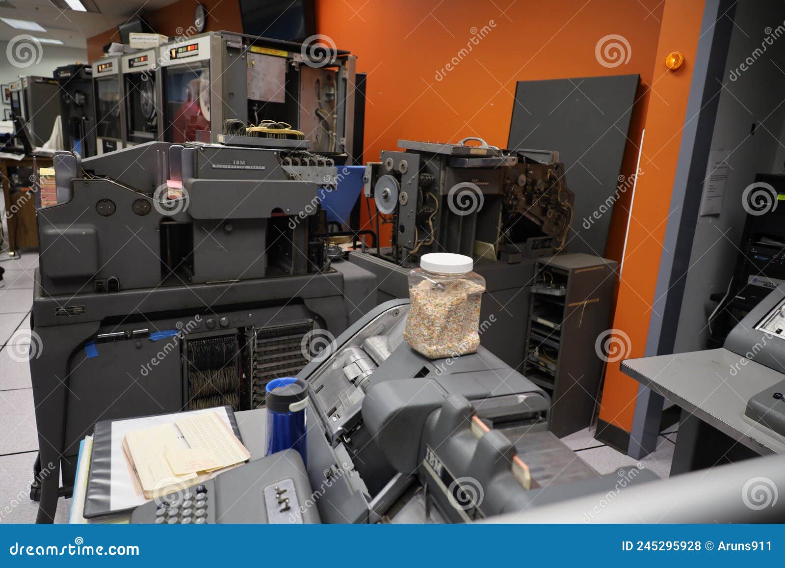 IBM Machines, Computer Science Museum Mountain View California ...