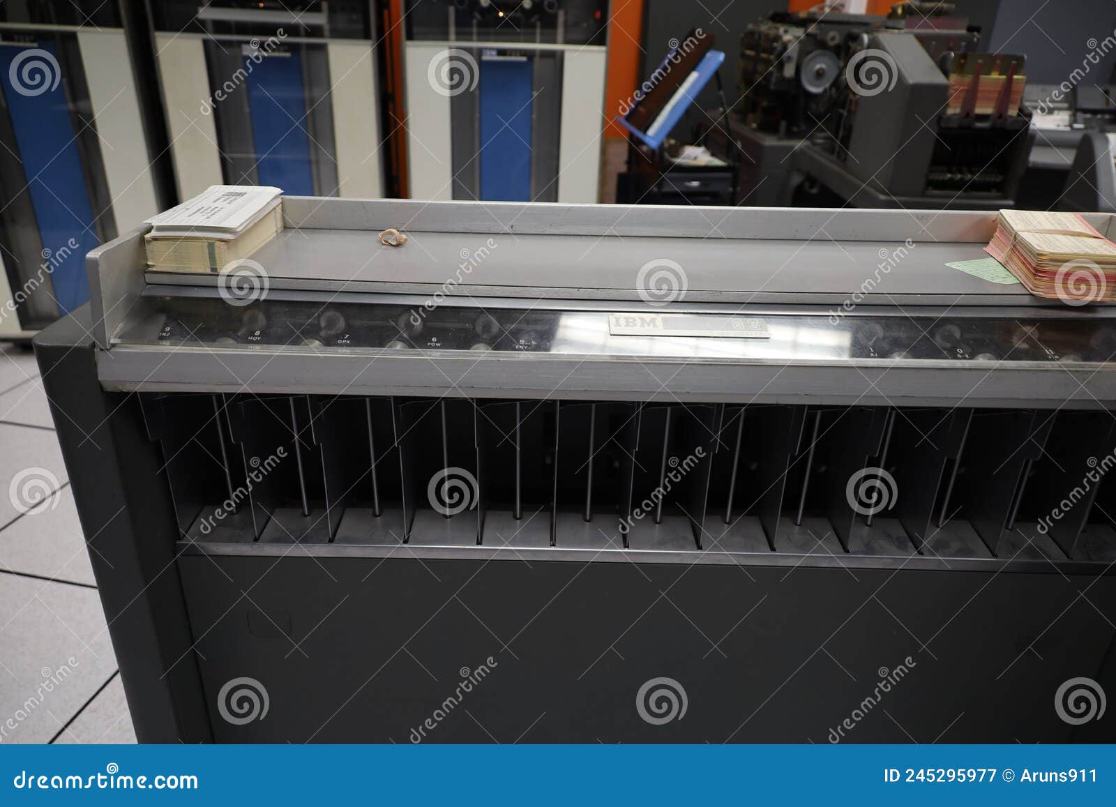 IBM Machines, Computer Science Museum Mountain View California ...