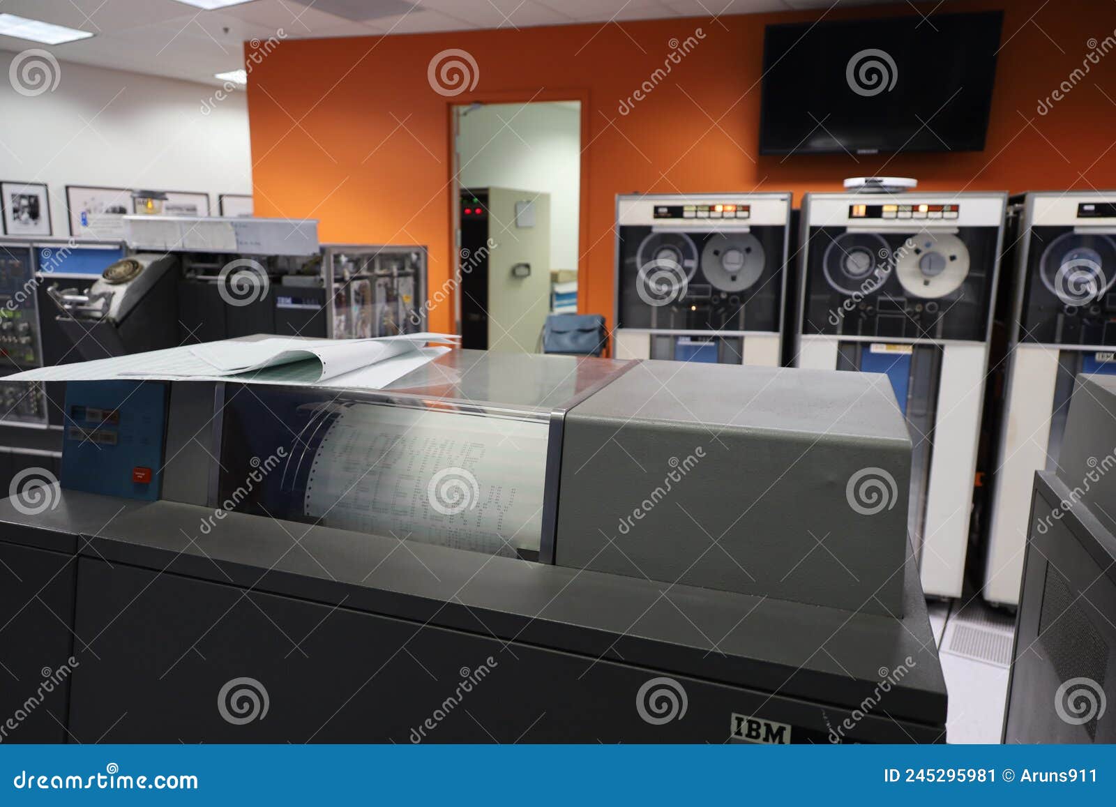 IBM Machines, Computer Science Museum Mountain View California ...