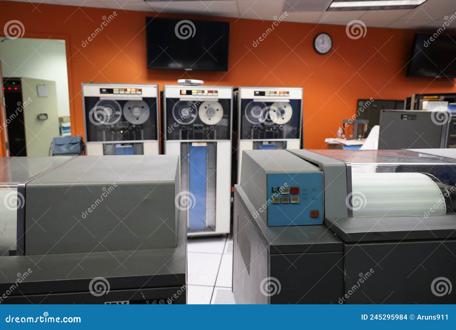 IBM Machines, Computer Science Museum Mountain View California ...