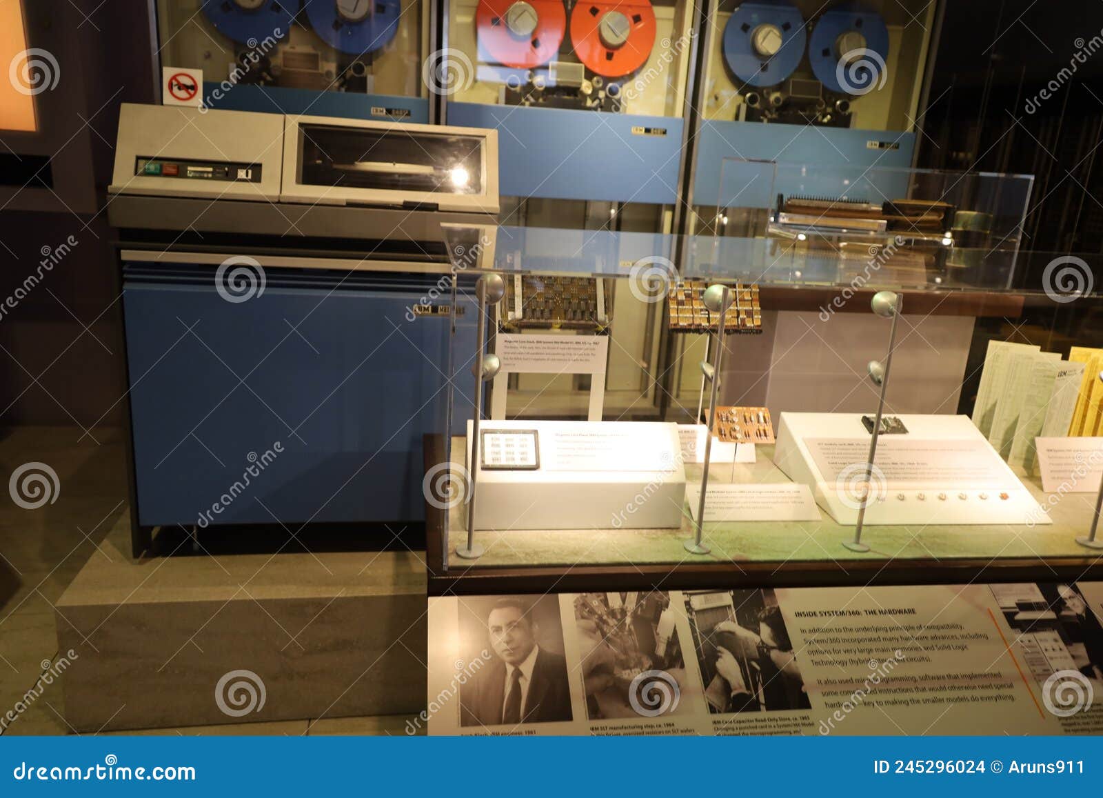 IBM Machines, Computer Science Museum Mountain View California ...