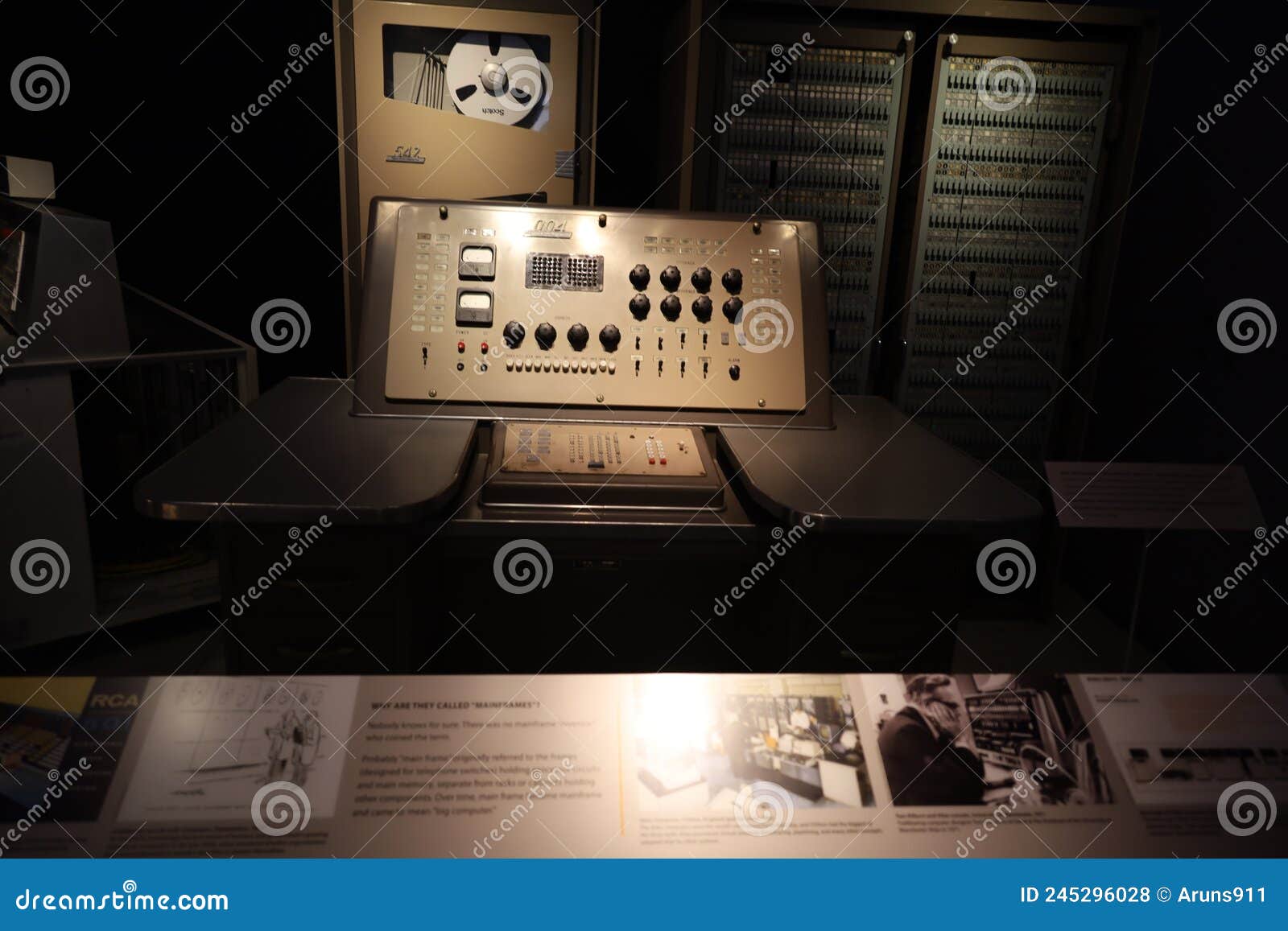 IBM Machines, Computer Science Museum Mountain View California ...