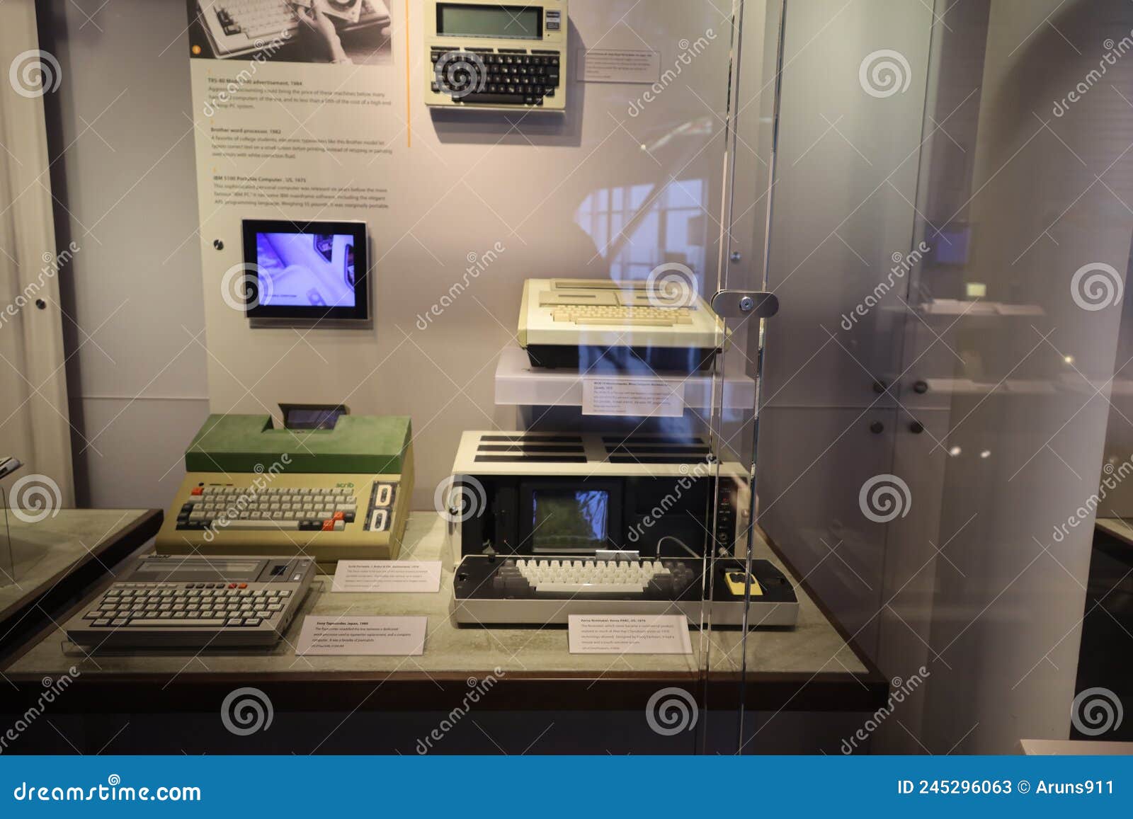 IBM Machines, Computer Science Museum Mountain View California ...