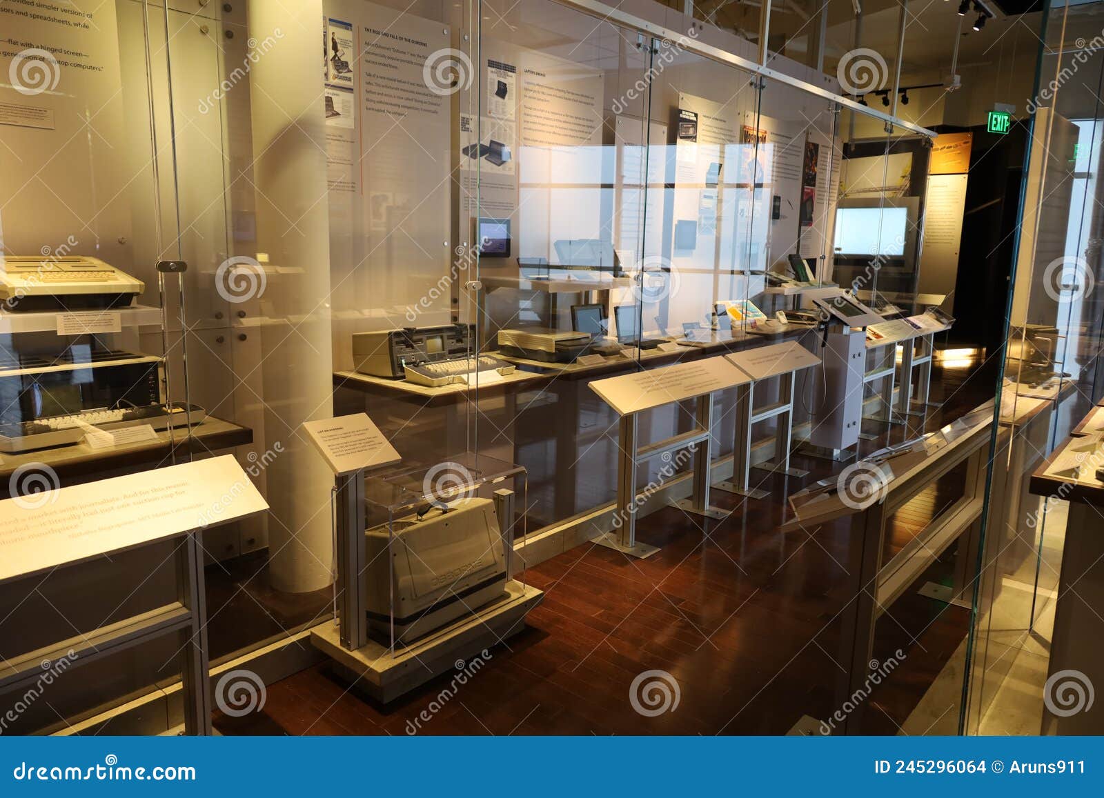 IBM Machines, Computer Science Museum Mountain View California ...