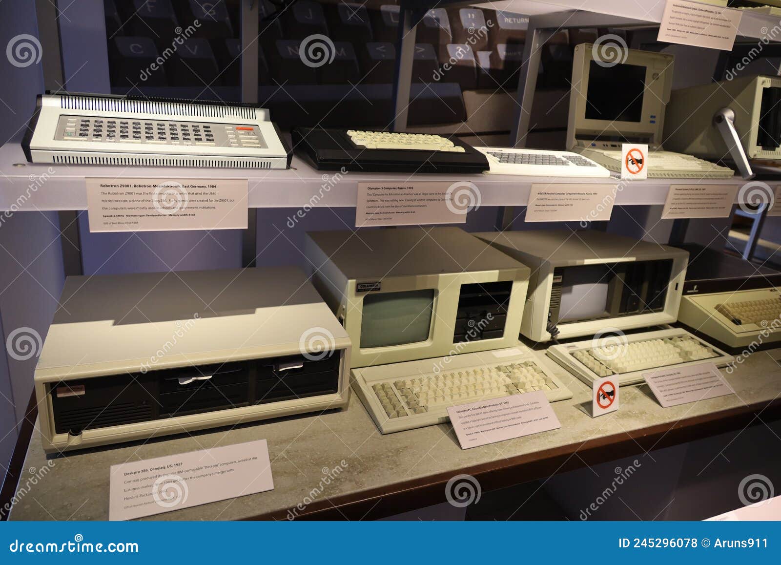 IBM Machines, Computer Science Museum Mountain View California ...