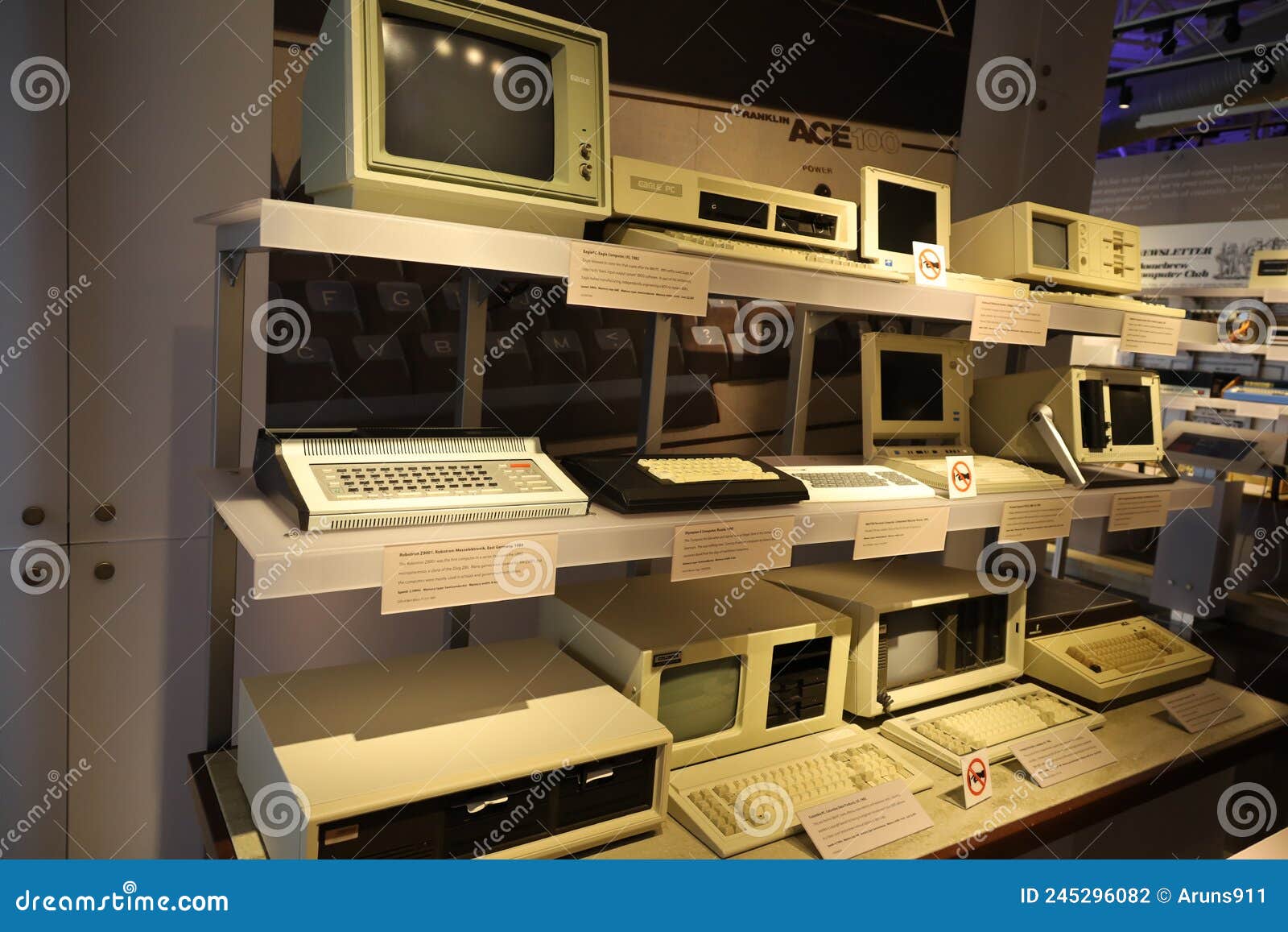 IBM Machines, Computer Science Museum Mountain View California ...