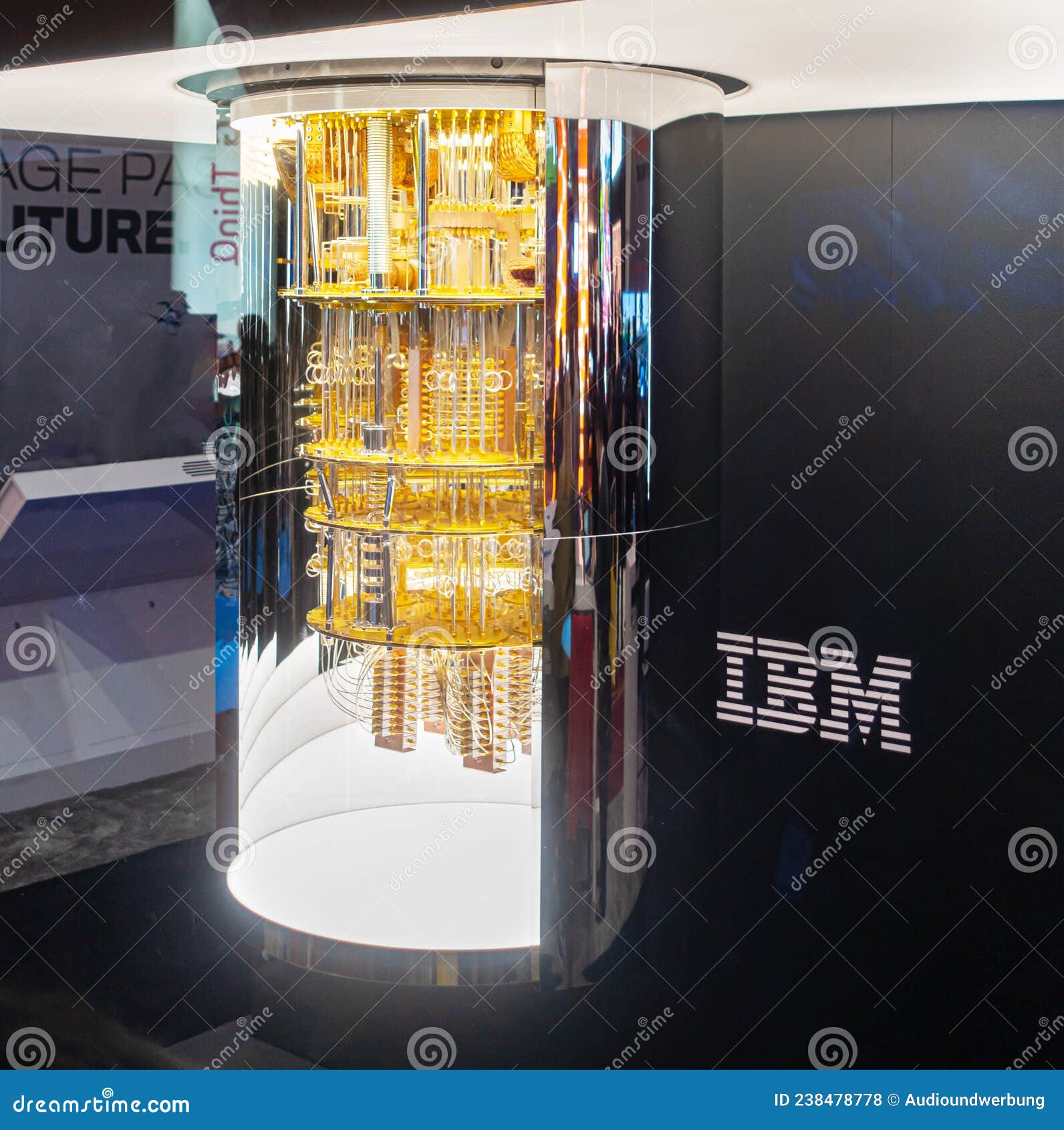 Ibm Q System One Quantum Computer at the Consommateur Electronics Show ...