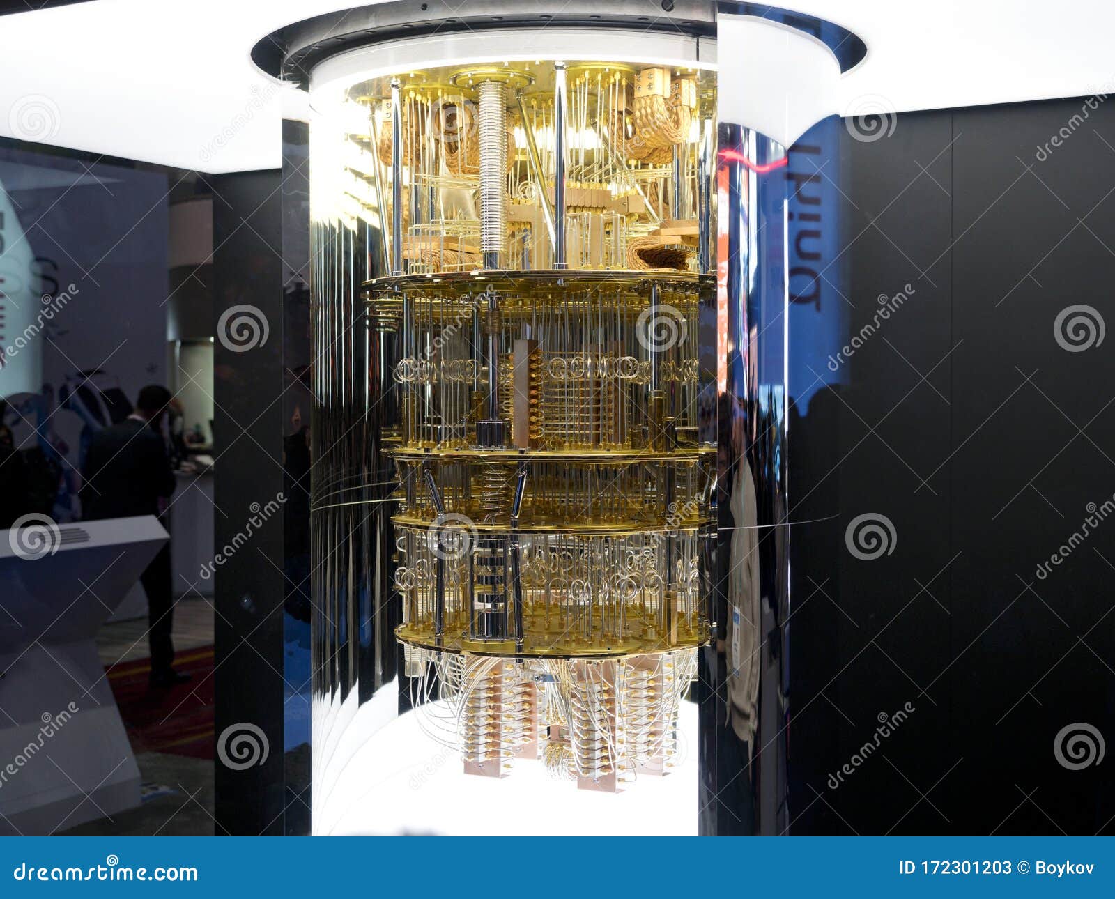 IBM Q System One Quantum Computer at the Consumer Electronic Show CES ... IBM Q System One Quantum Computer at the Consumer Electronic Show CES ...