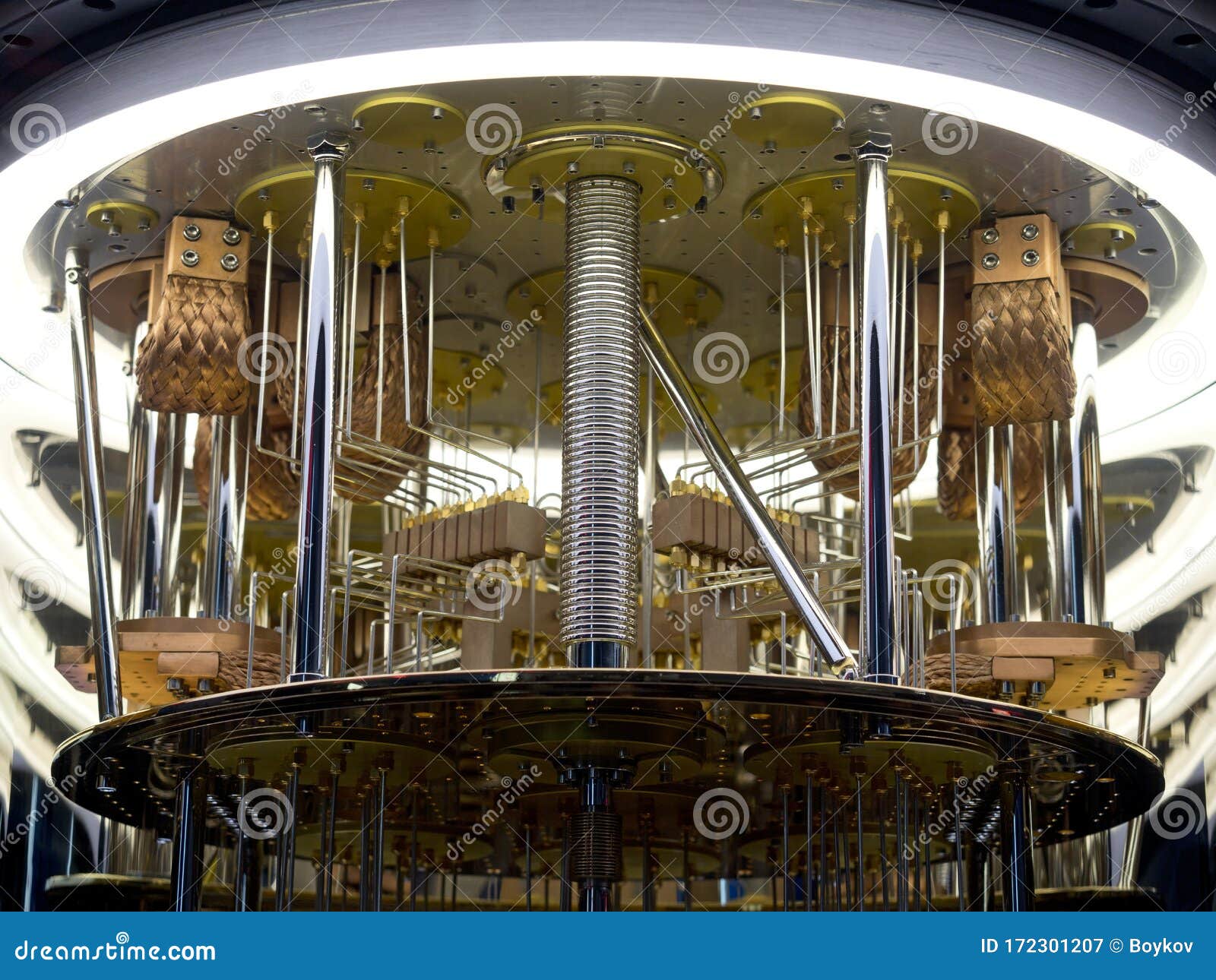 IBM Q System One Quantum Computer at the Consumer Electronic Show CES ...