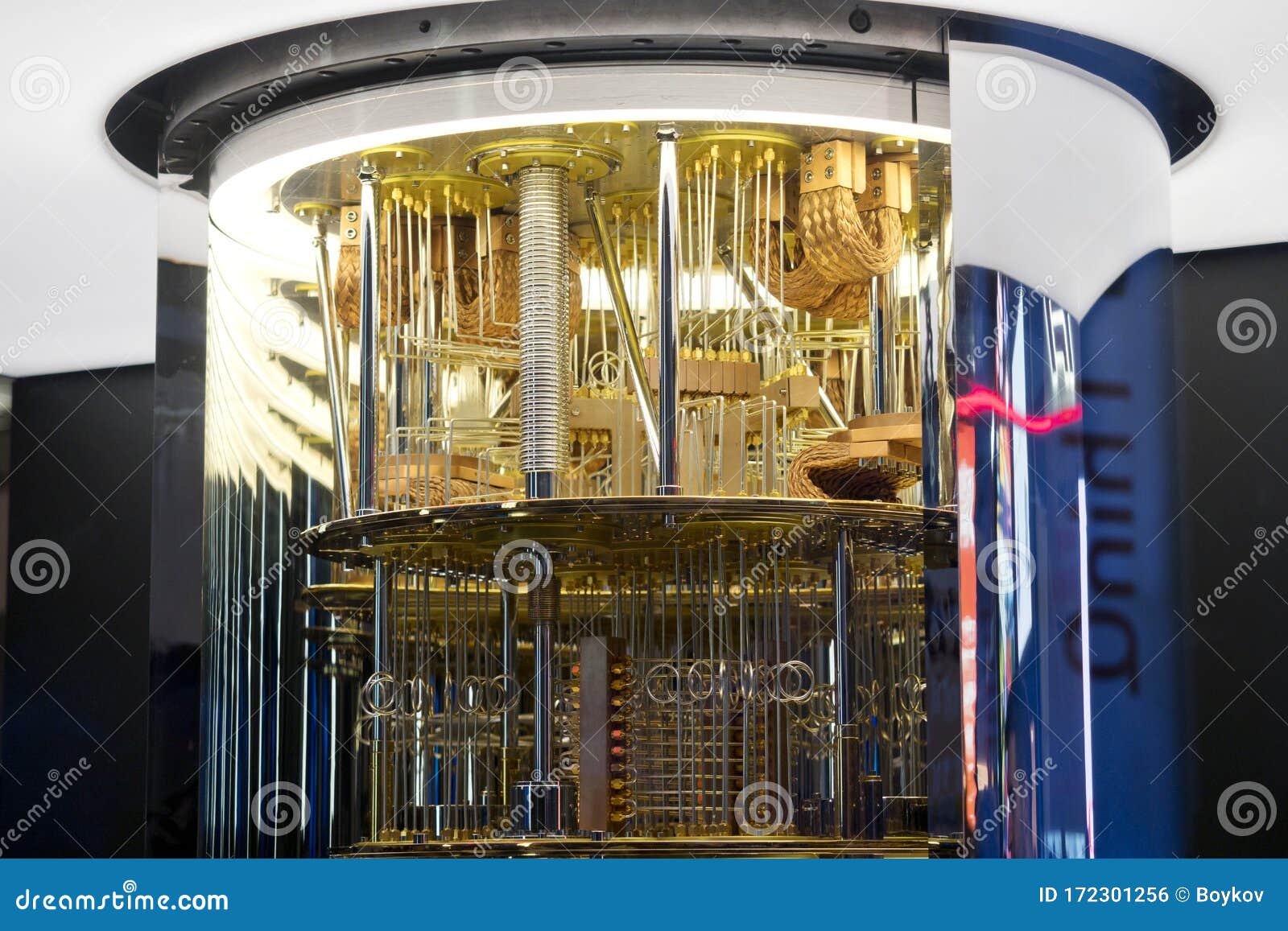 IBM Q System One Quantum Computer at the Consumer Electronic Show CES ... IBM Q System One Quantum Computer at the Consumer Electronic Show CES ...