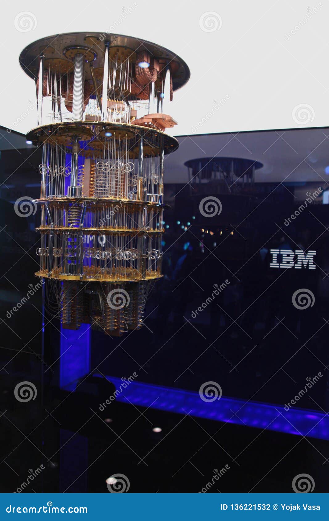 IBM Quantum Computer at CES 2019 Editorial Photography - Image of ...
