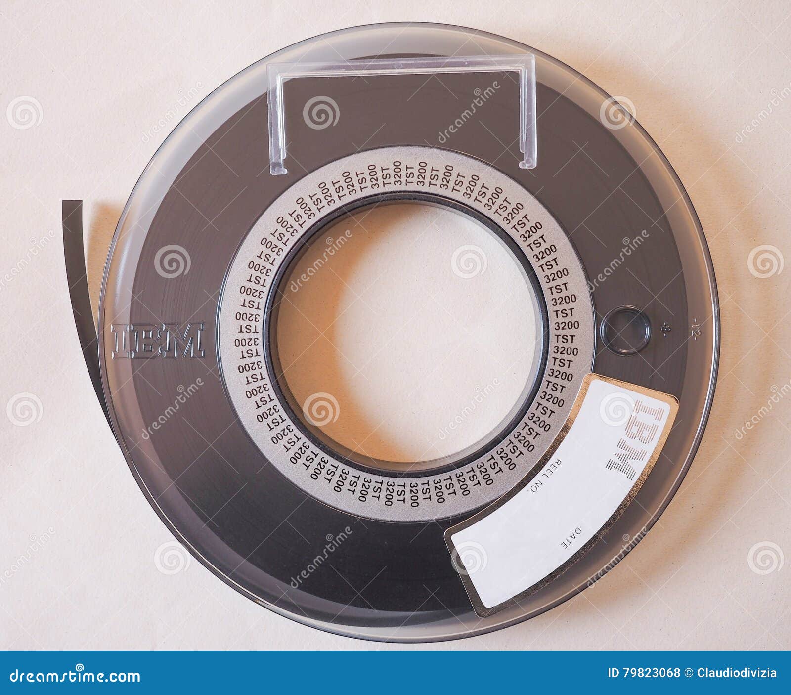 IBM reel tape editorial stock photo. Image of english - 79823068