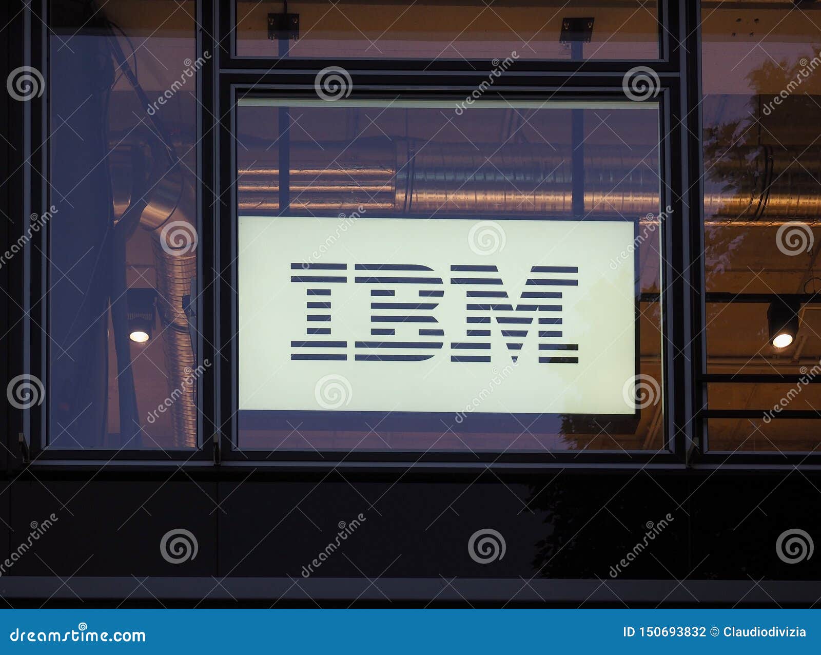 IBM store in Berlin editorial photography. Image of berlin - 150693832