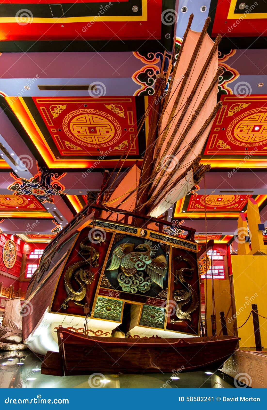 Ibn Battuta Mall editorial photo. Image of east, ship - 58582241