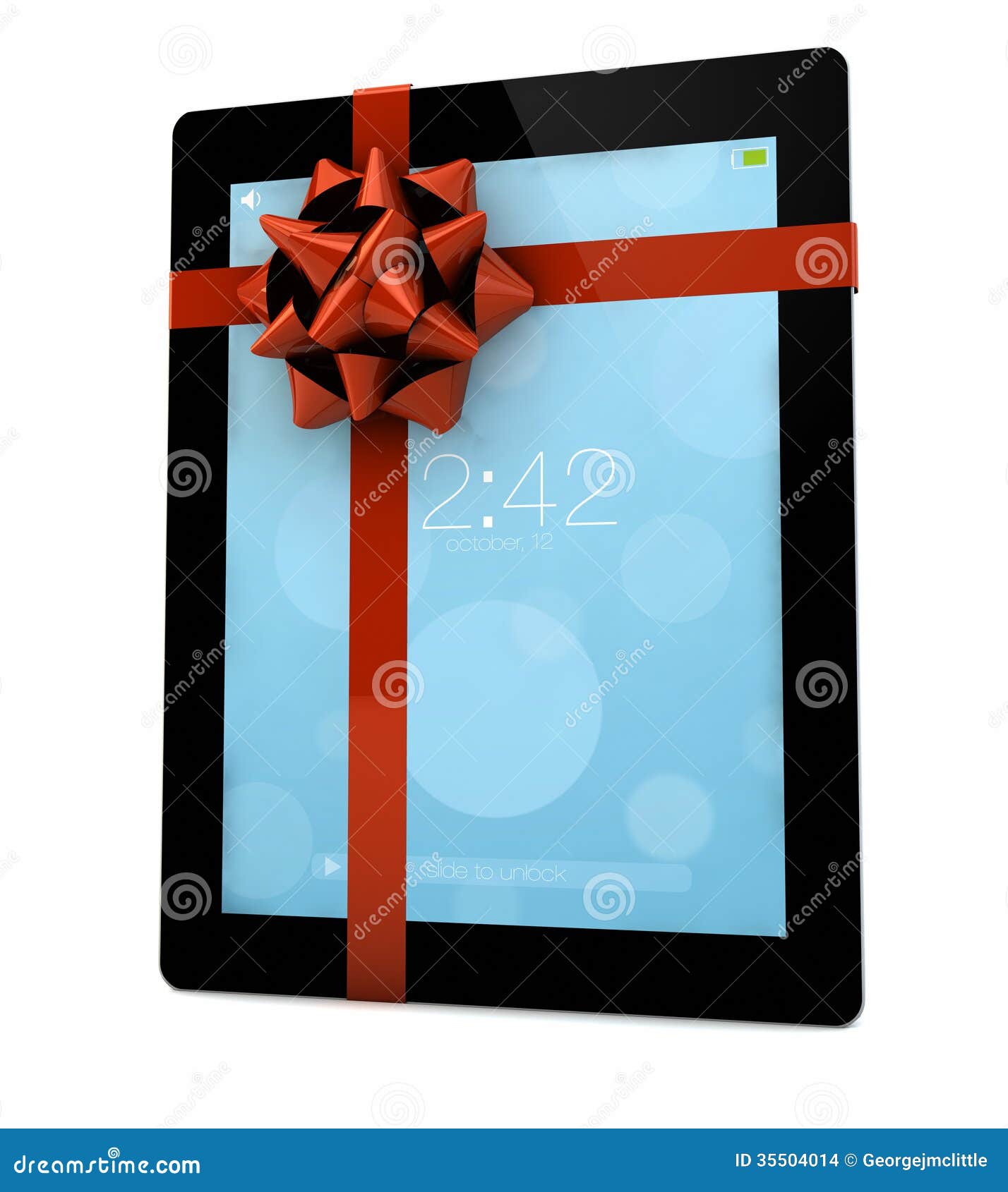 Ibook gift stock illustration. Illustration of book, christmas - 35504014