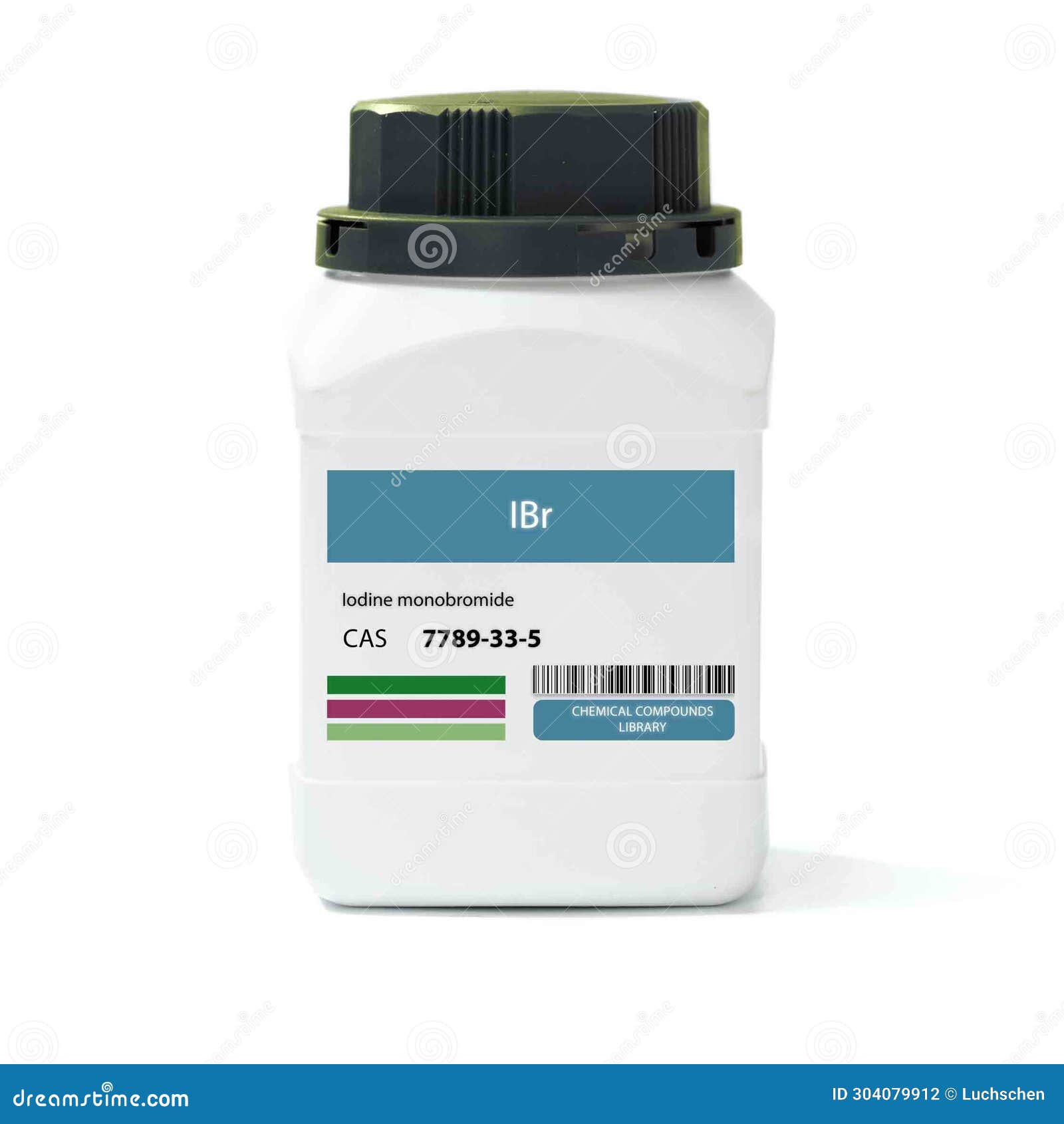 IBr - Iodine Monobromide stock photo. Image of chemical - 304079912