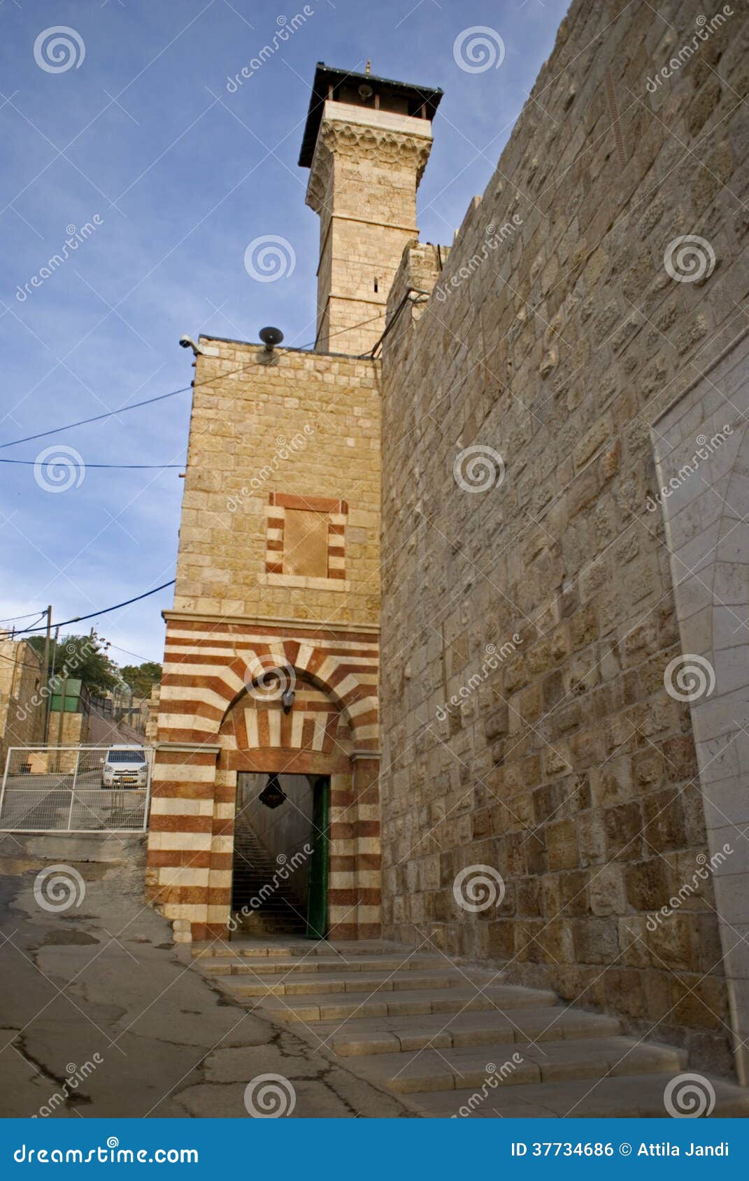 Ibrahim Mosque, Hebron, Palestine Royalty Free Stock Image - Image ...