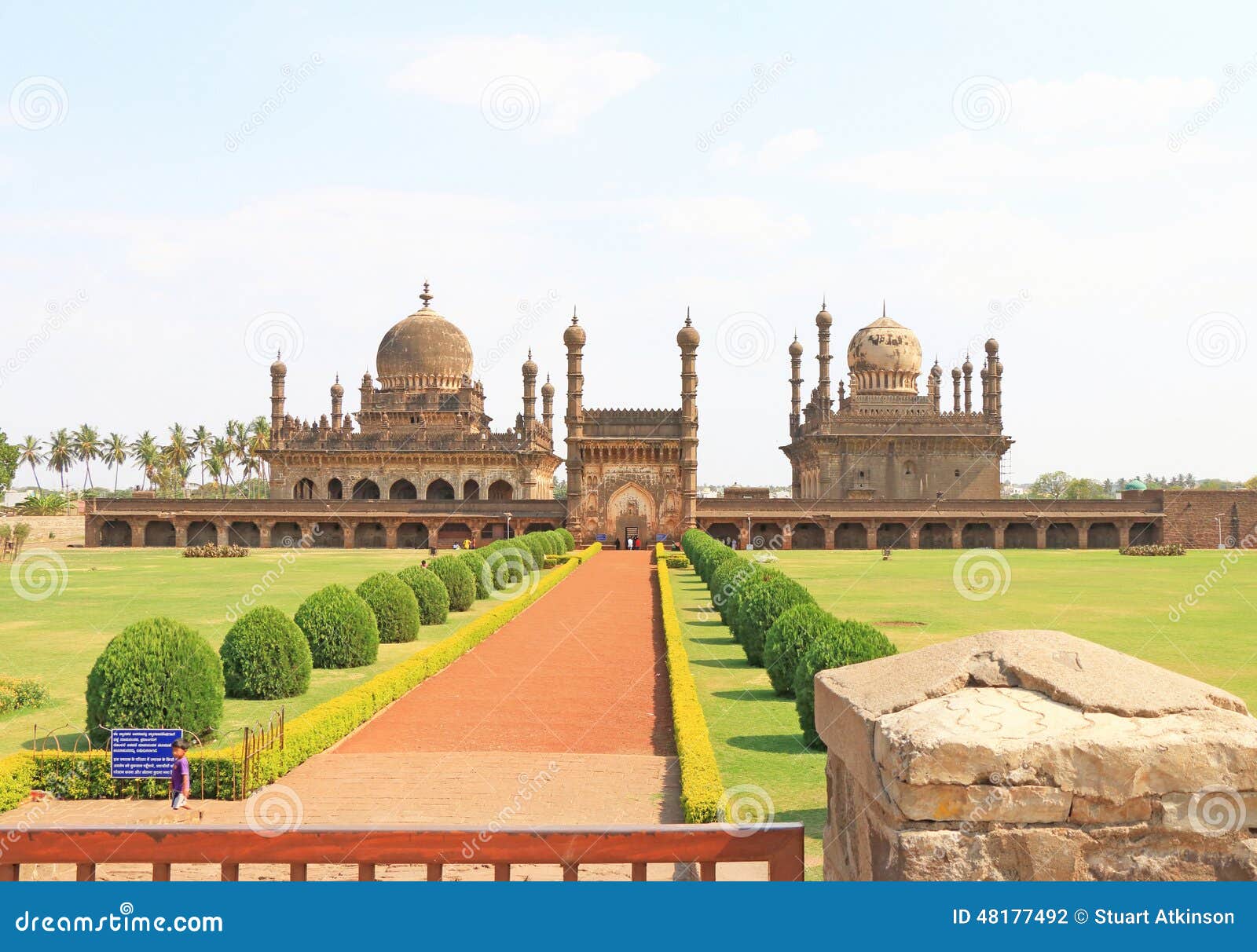 Ibrahim Rauza Mosque Bijapur India Editorial Photography - Image of ...