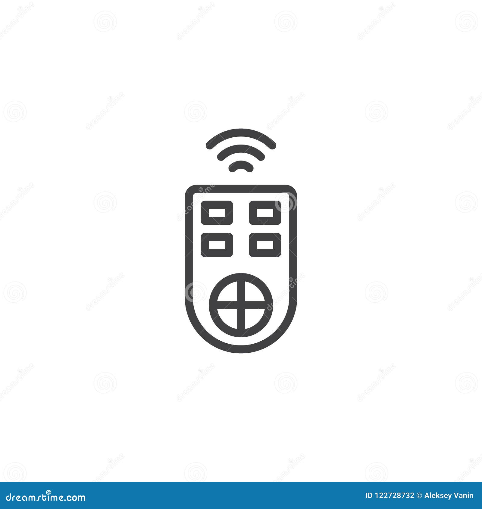 Icône à Télécommande D'ensemble Illustration de Vecteur - Illustration ...