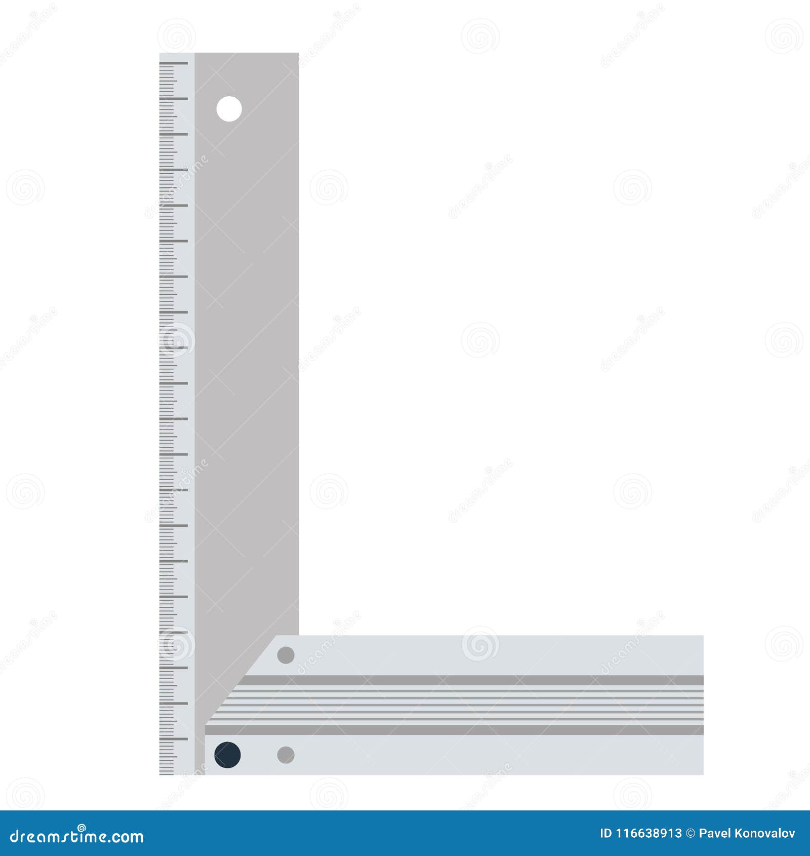 Icône d'équerre illustration de vecteur. Illustration du métal - 116638913
