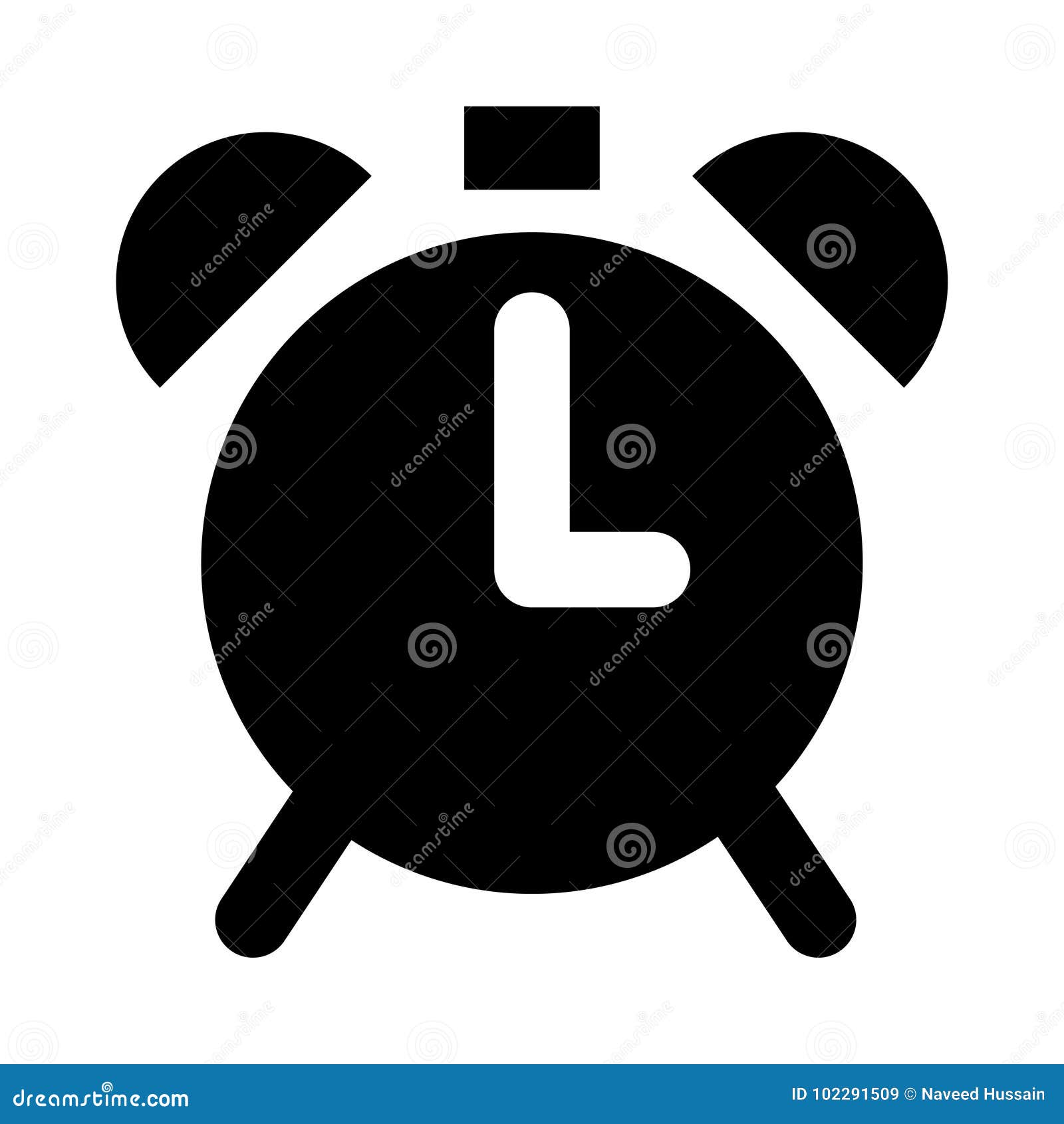 Icône d'alarme illustration de vecteur. Illustration du graphisme ...