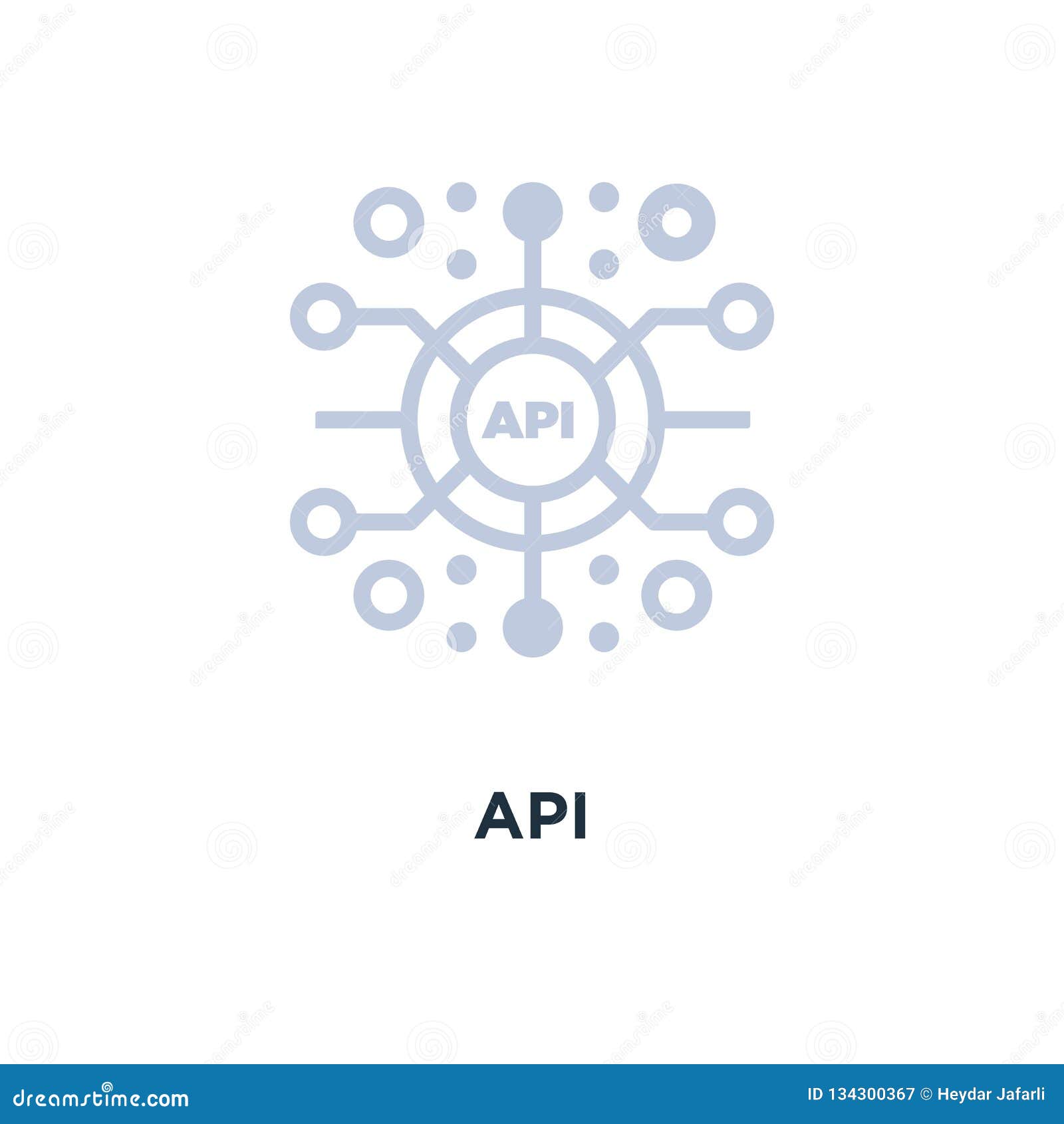 Icône D'api Desig De Symbole De Concept D'interface De Programmation ...