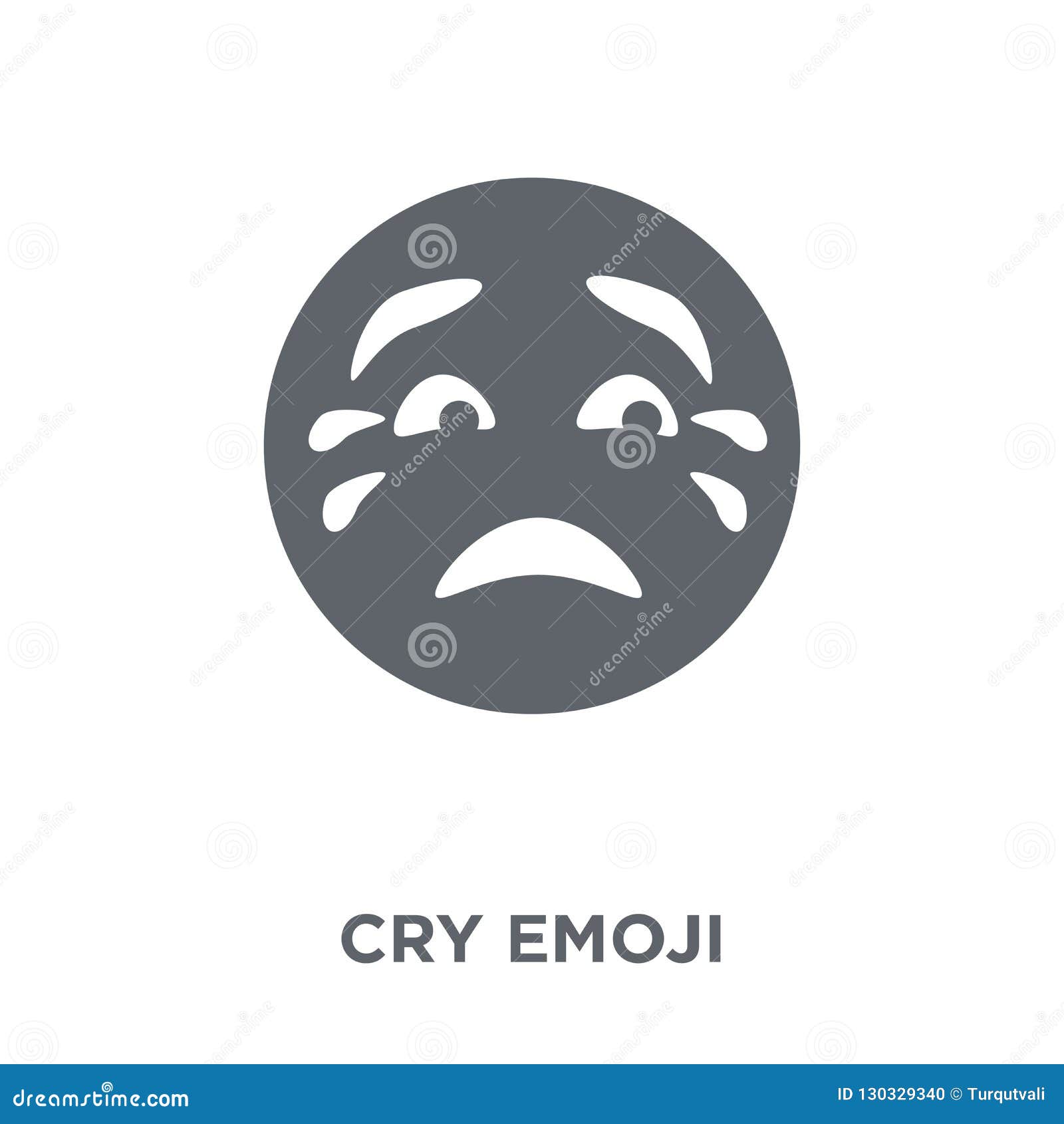 Icône D'emoji De Cri De Collection D'Emoji Illustration de Vecteur ...