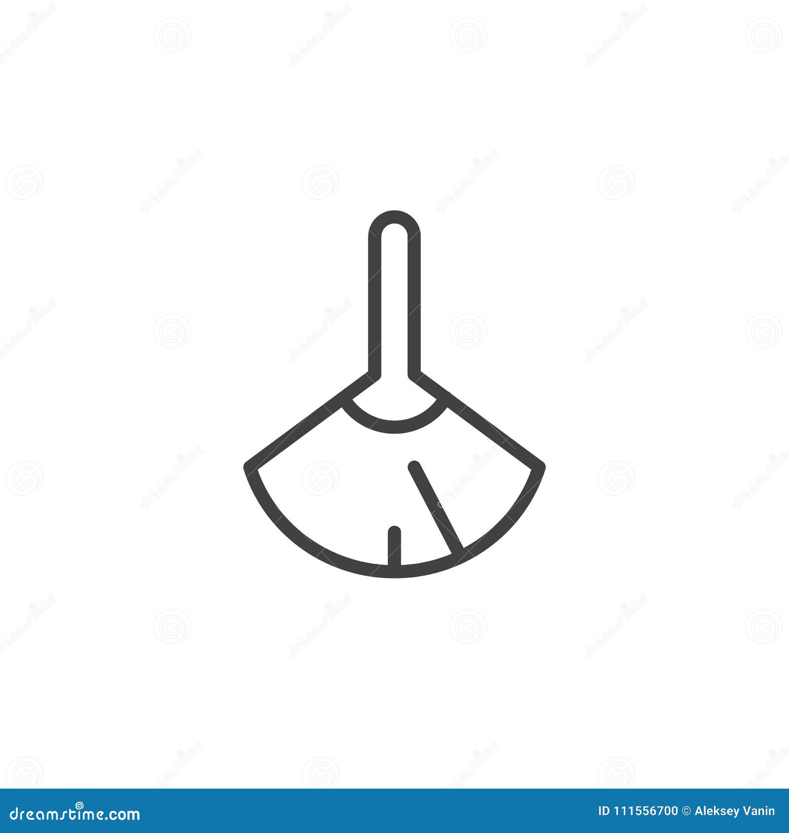 Icône D'ensemble De Chiffon De Plume Illustration de Vecteur ...