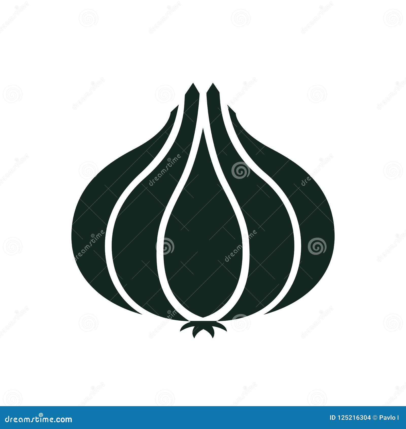 Icône D'oignon - Vecteur Courant Illustration de Vecteur - Illustration ...