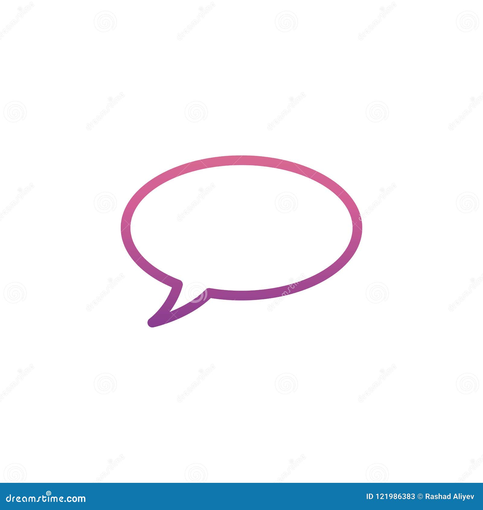 Icône De Bulle De Communication En Style De Nolan Illustration Stock ...