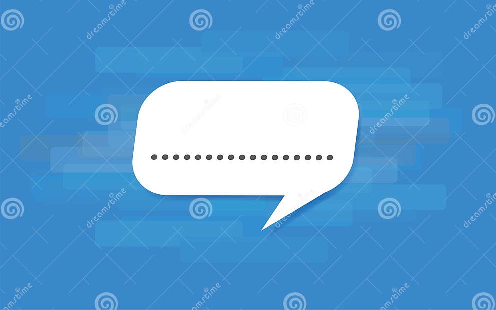 Icône De Commentaire De Causerie Illustration de Vecteur - Illustration ...