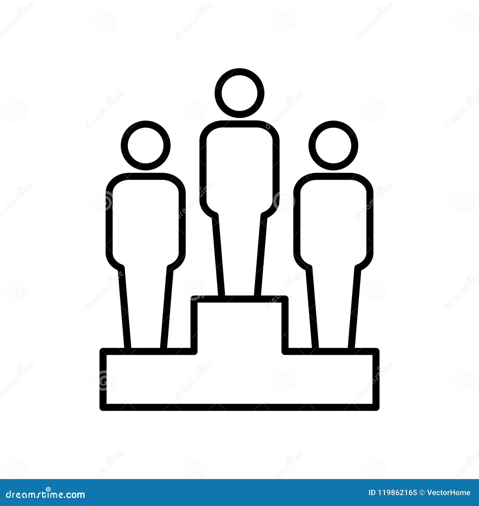 Icône De Concurrence, Illustration De Vecteur Illustration de Vecteur ...